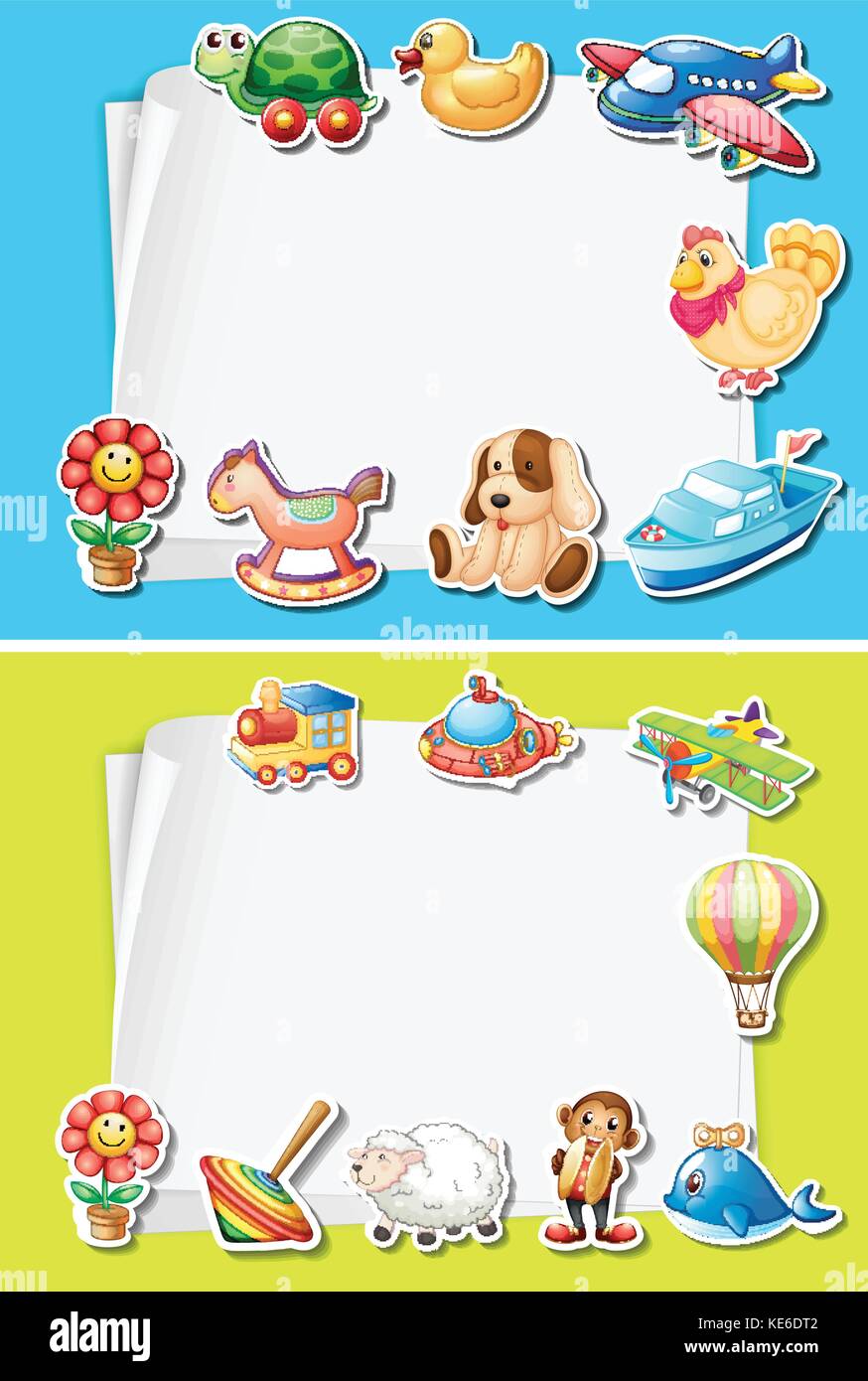 Toys Border Clipart