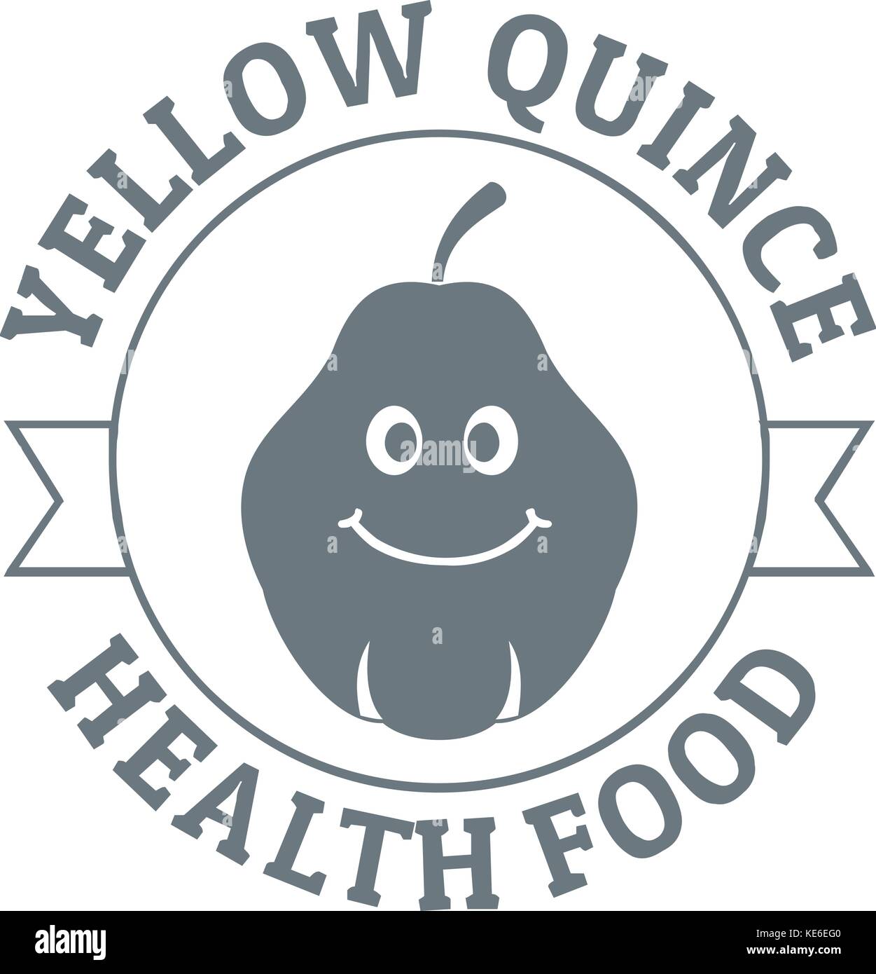 Yellow quince logo, vintage style Stock Vector Image & Art - Alamy