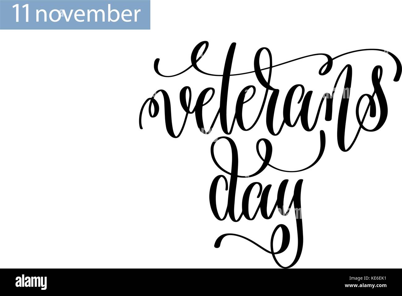 Vector poster 11 november Stock Vector Images - Alamy