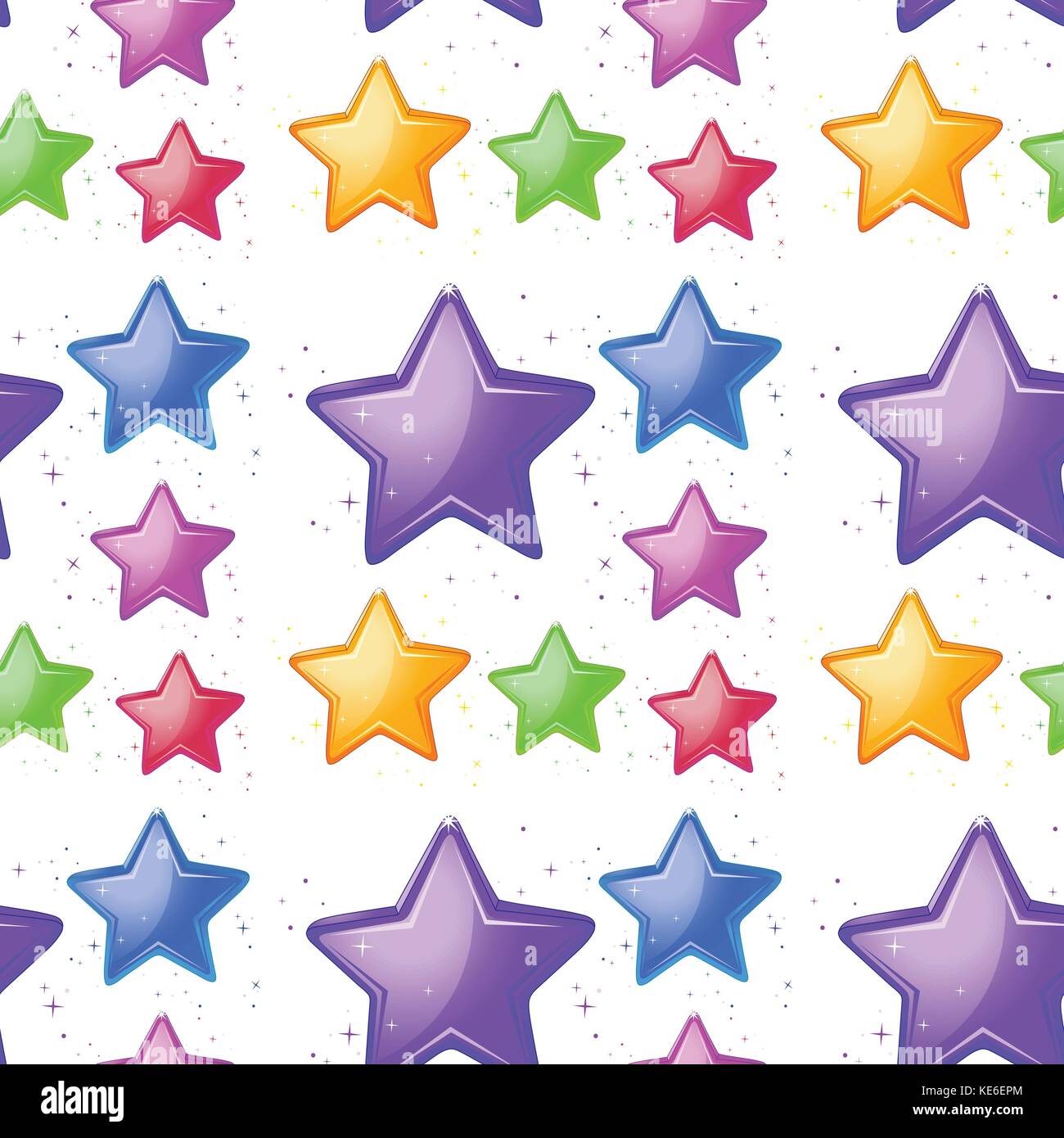 Background design with seamless stars illustration Stock Vector Image ...