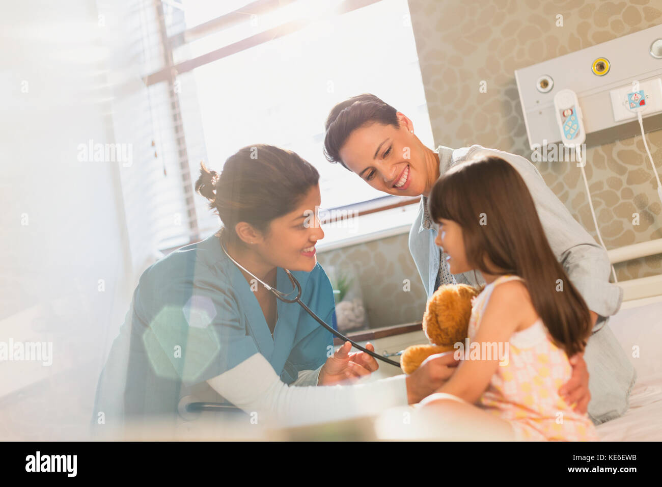 Female patient sitting on hospital hi-res stock photography and images - Alamy