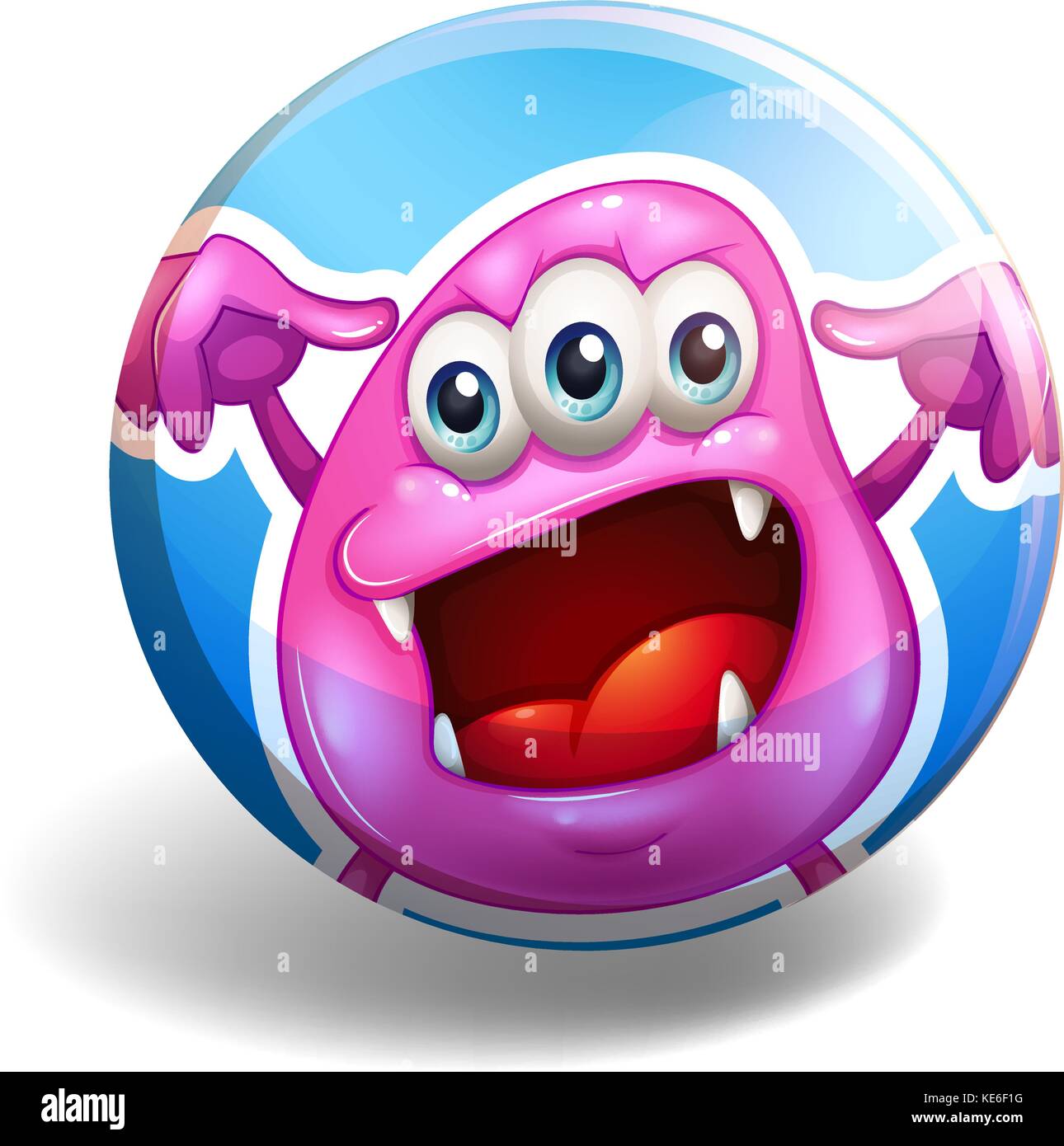 Pink monster hi-res stock photography and images - Alamy