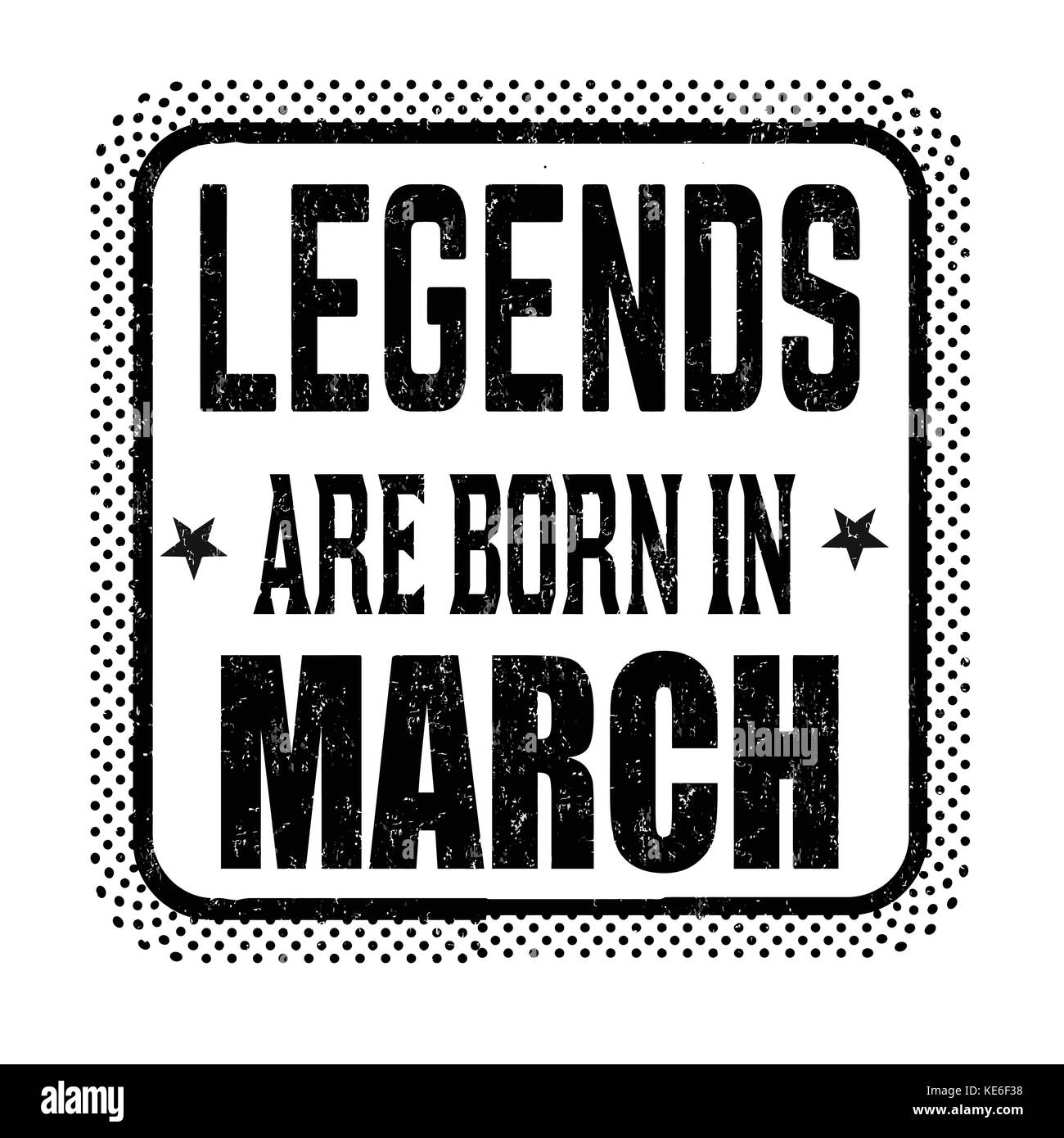 Which was born in march Stock Vector Images - Alamy