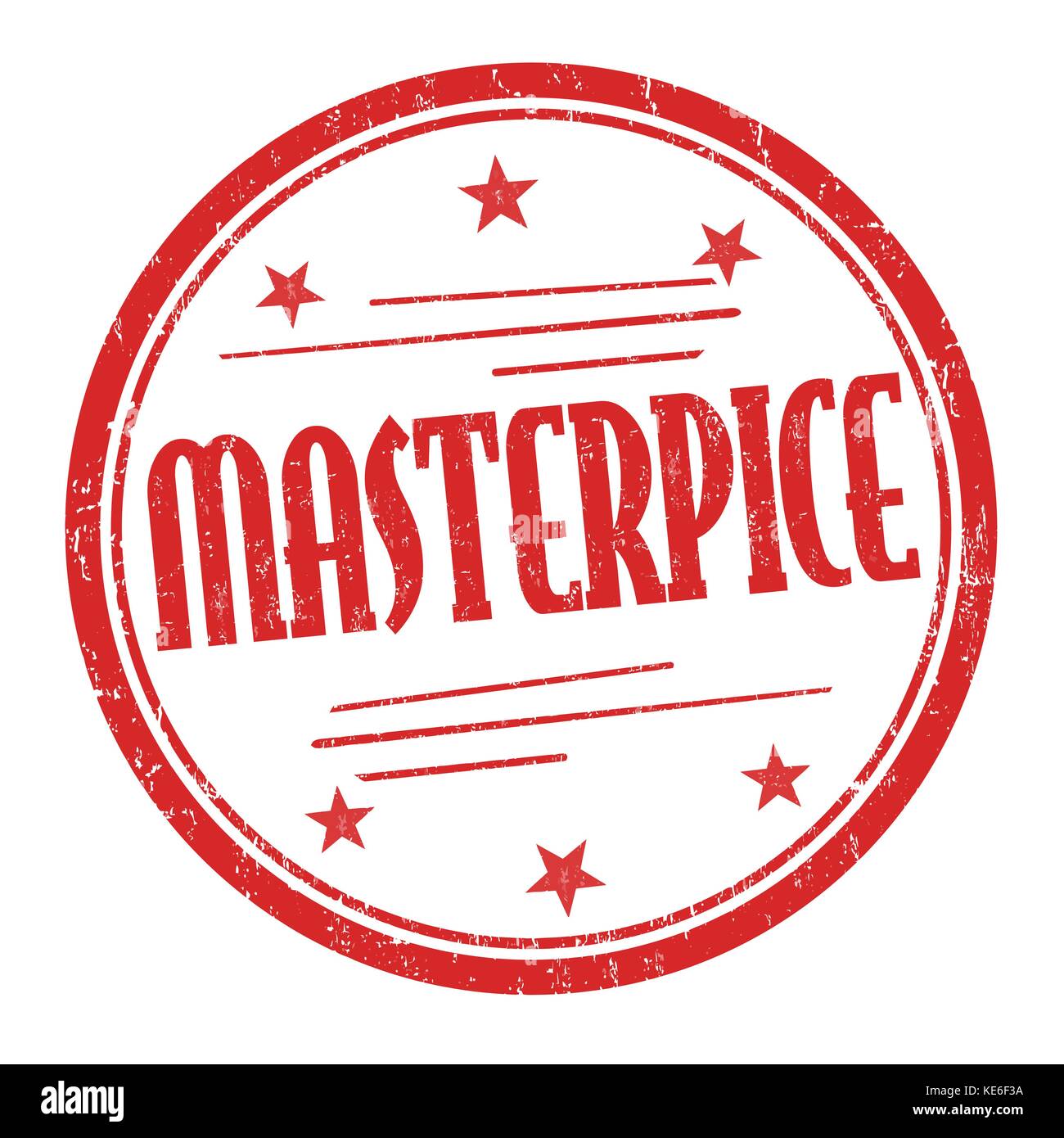 Masterpice grunge rubber stamp on white background, vector illustration ...