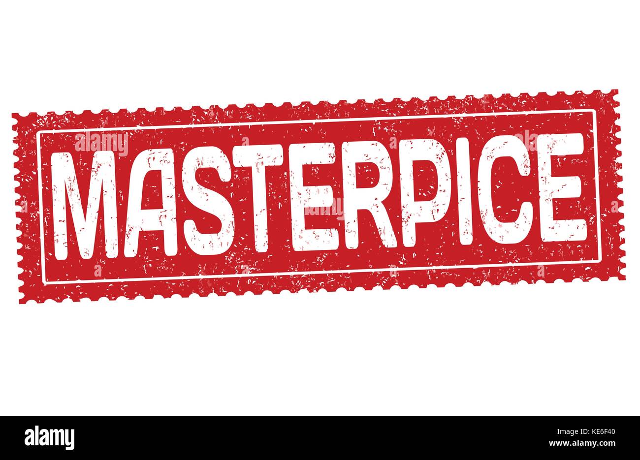 Masterpice grunge rubber stamp on white background, vector illustration ...