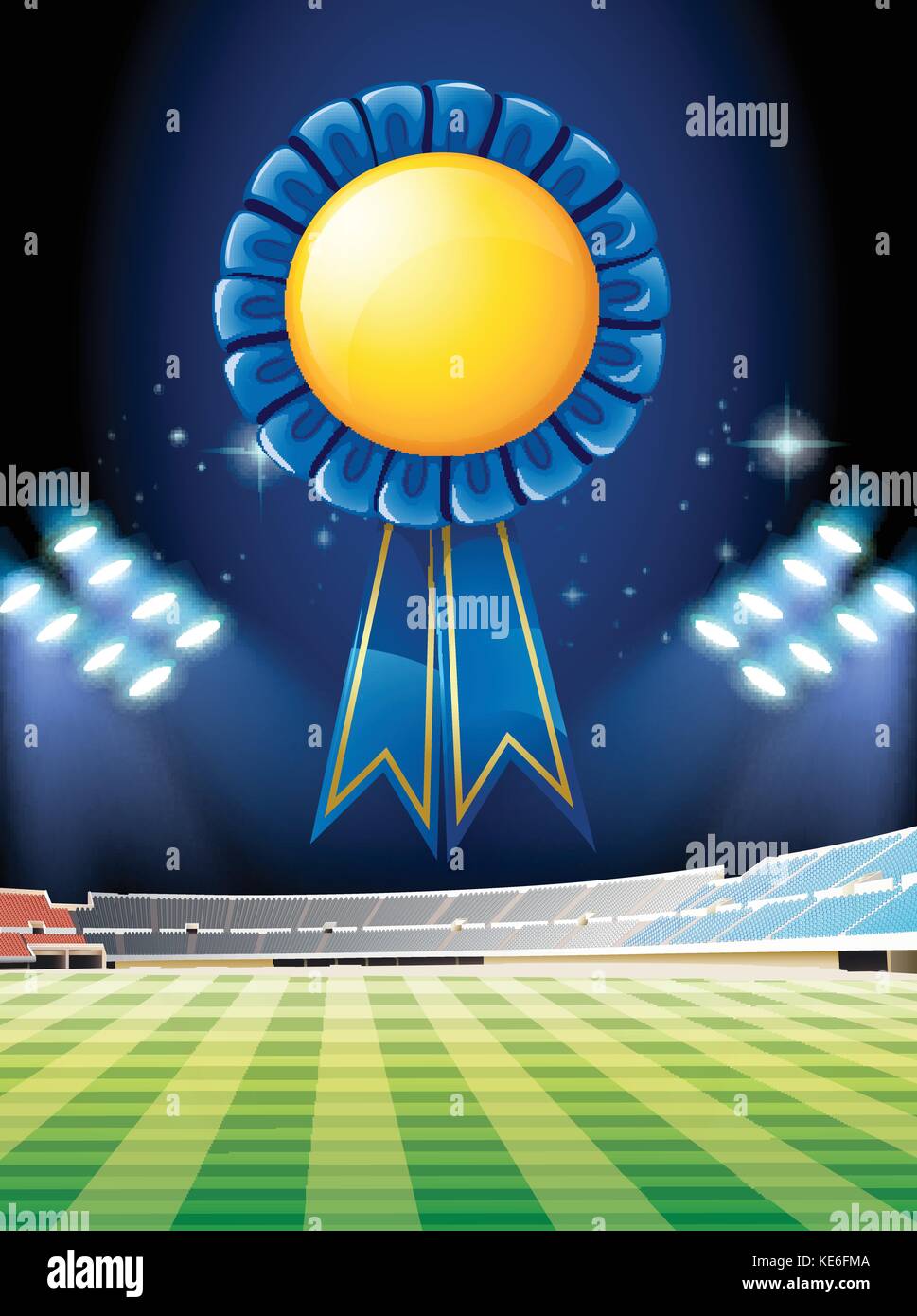 Fotball field Stock Vector Images - Alamy