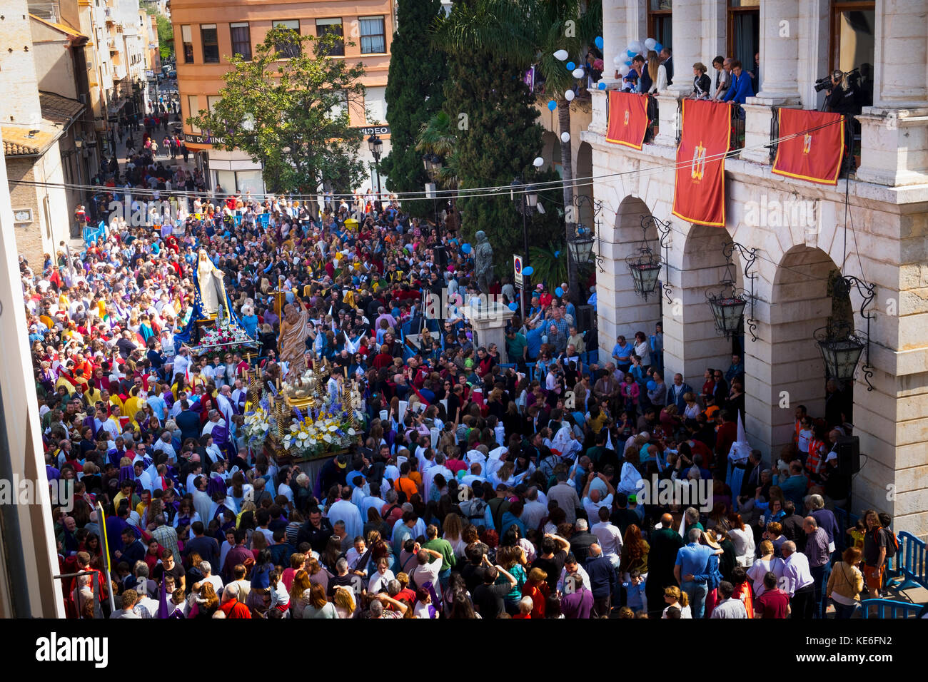 Procession of the penitents hi-res stock photography and images - Alamy