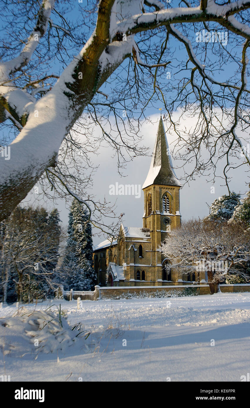 St Peters Church Southborough Kent Stock Photo - Alamy