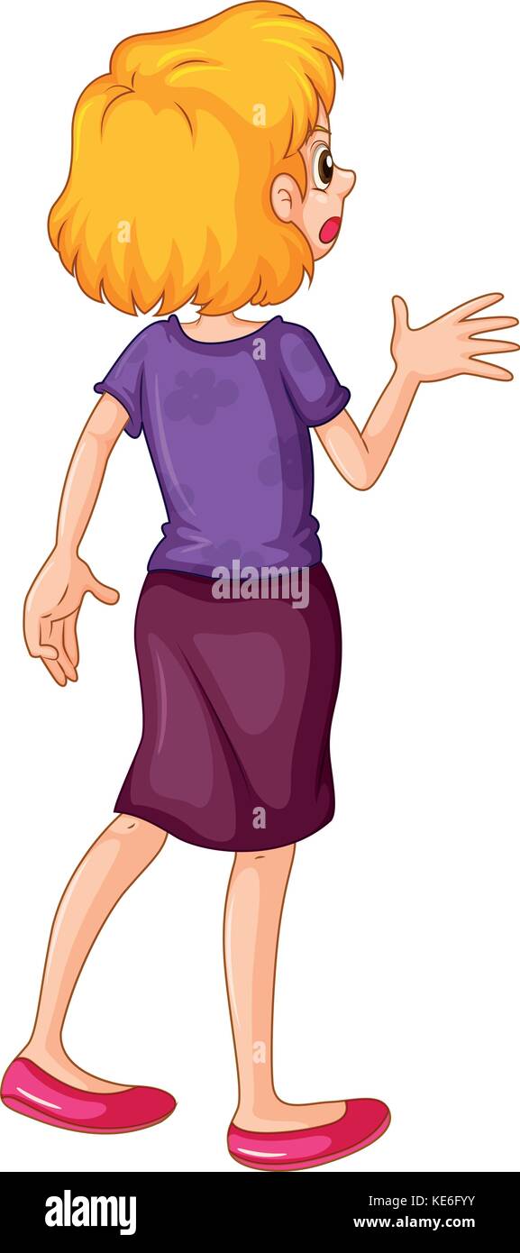One woman angry Stock Vector Images - Alamy
