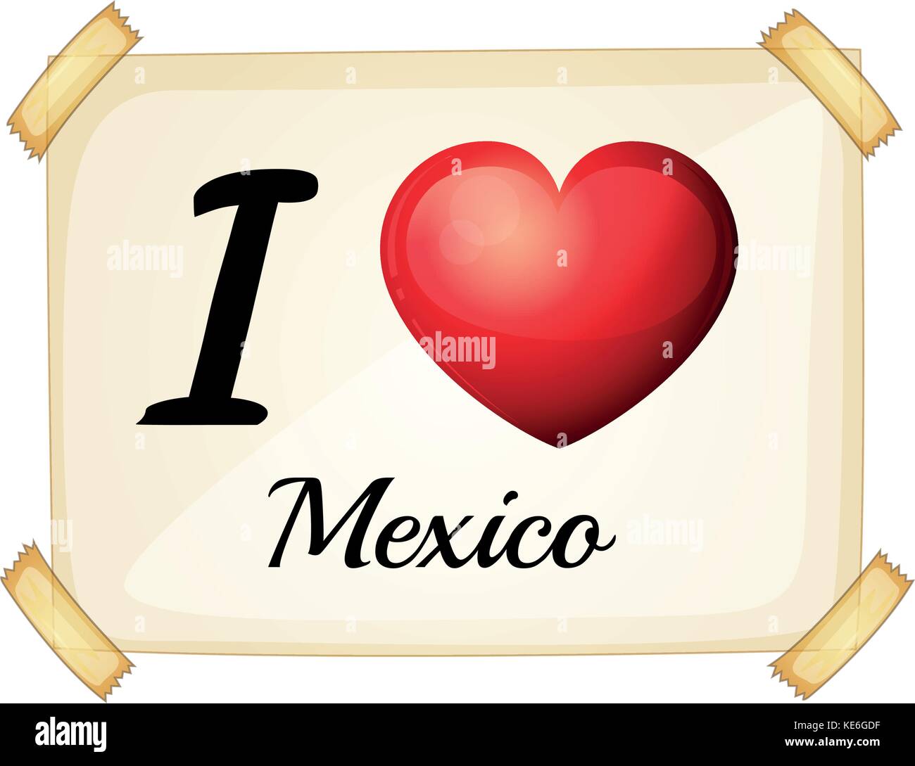 I love mexico hi-res stock photography and images - Alamy