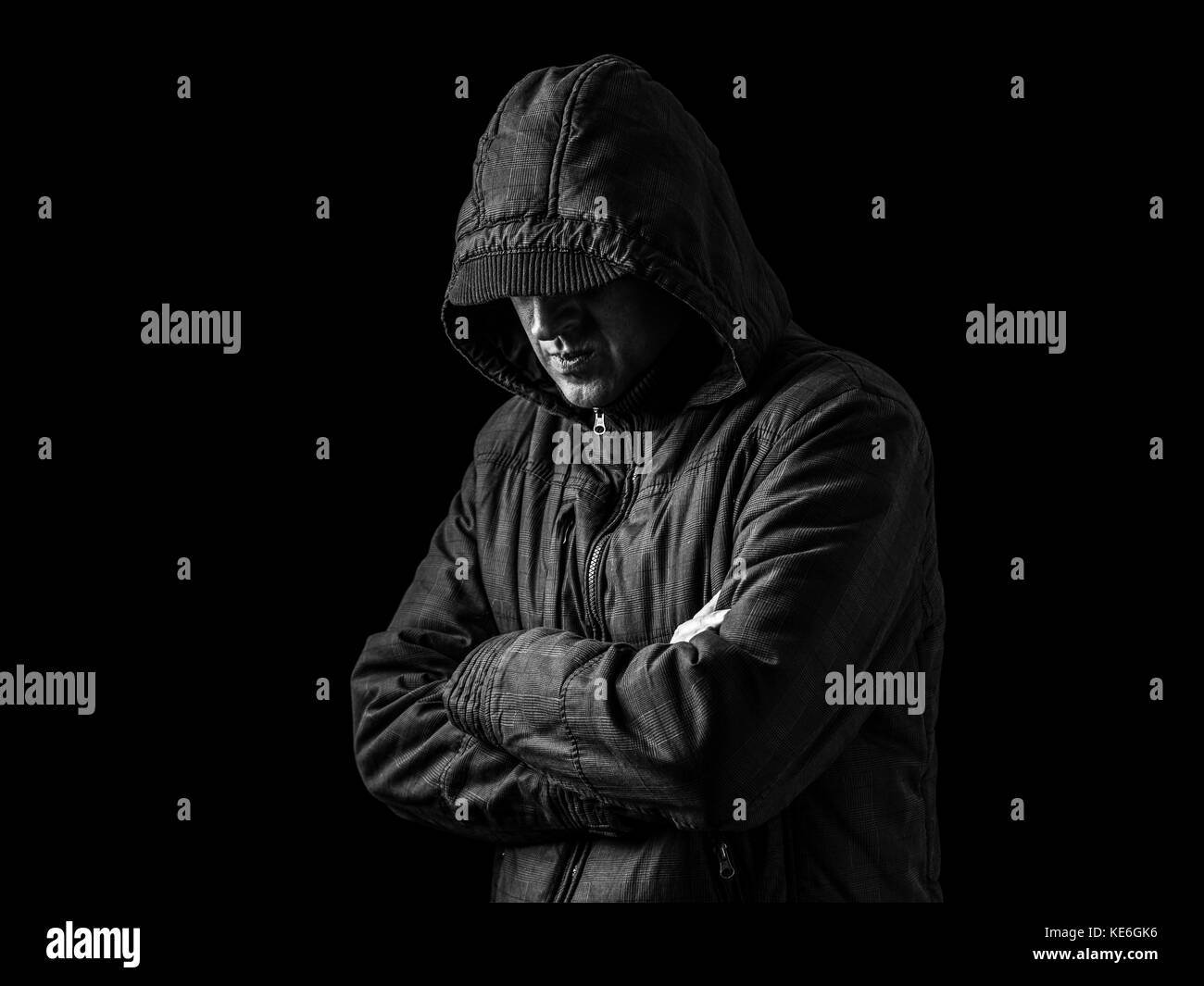 Weak man arms hi-res stock photography and images - Alamy