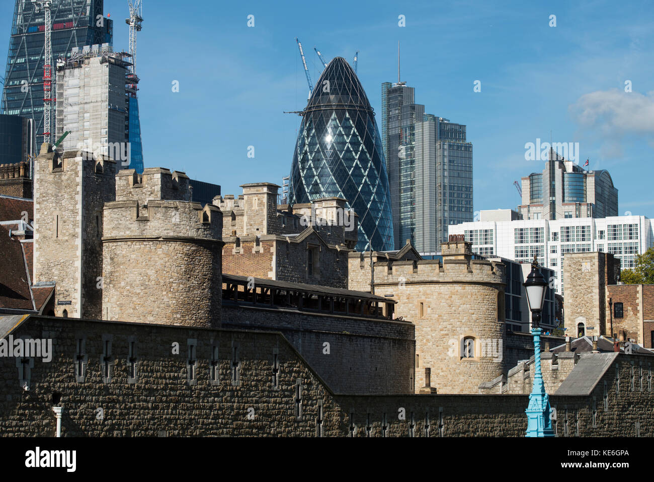 View from gherkin hi-res stock photography and images - Alamy