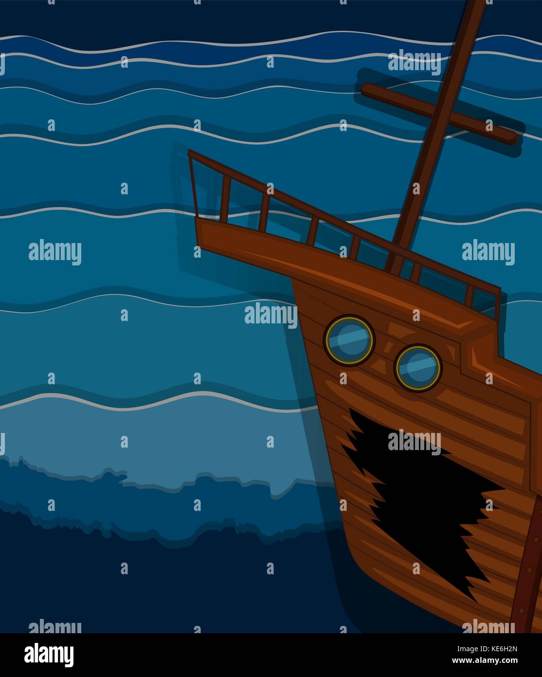 Clipart Shipwreck