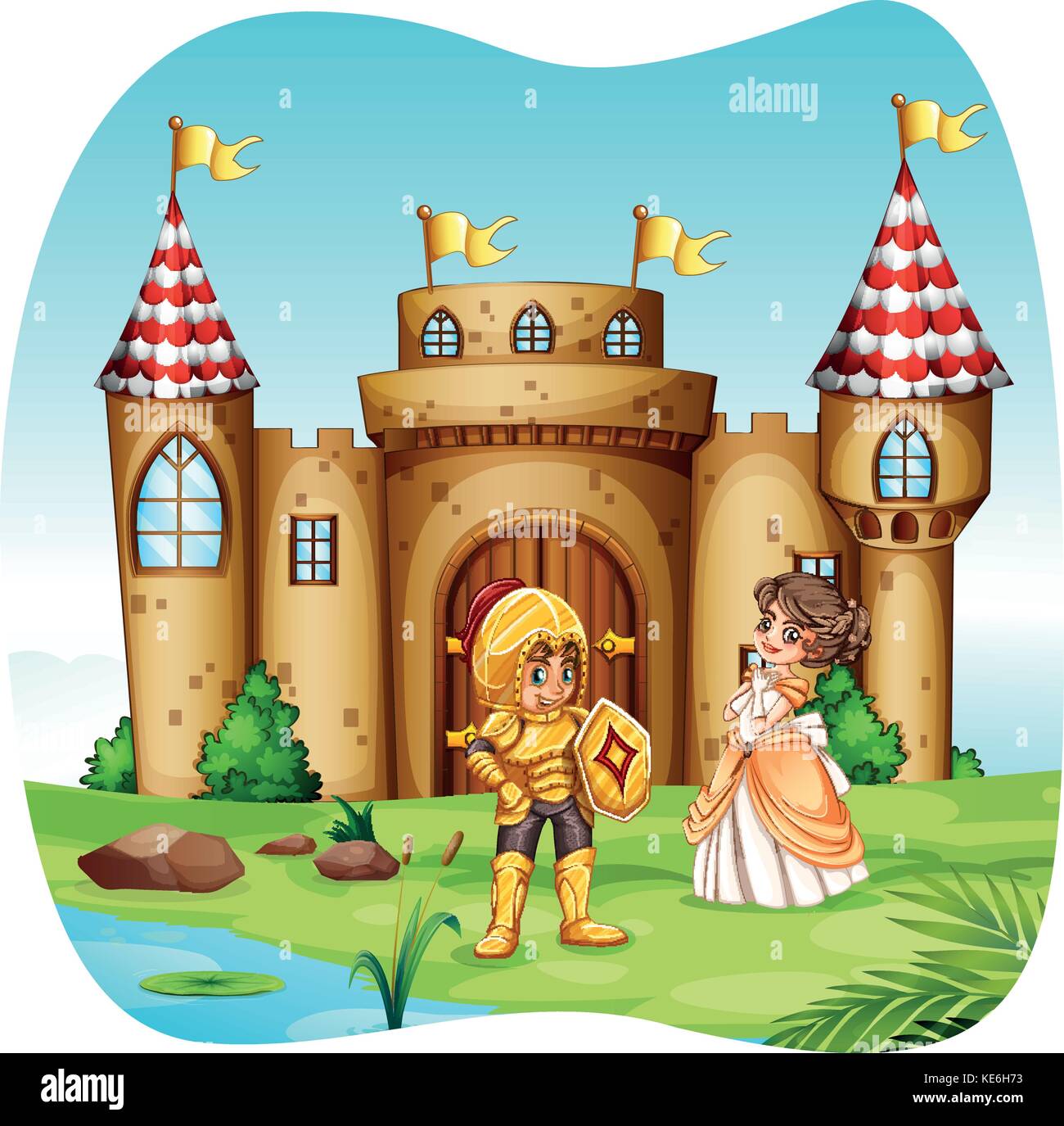 Castel vector hi-res stock photography and images - Alamy