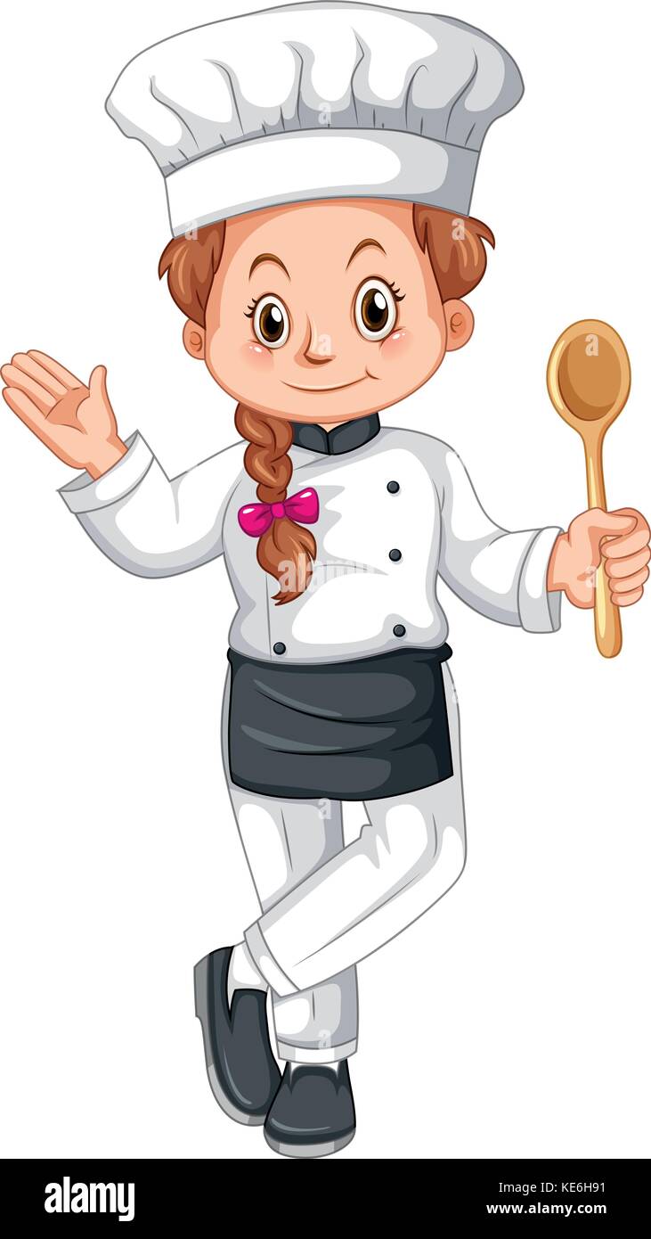 Female Chef Png