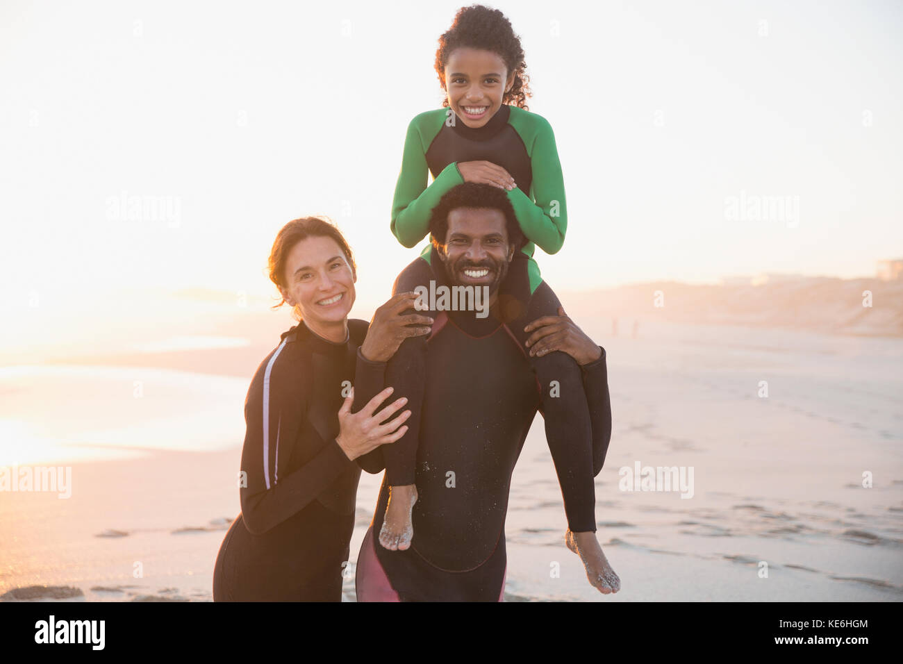 Family beach day in the summer hi-res stock photography and images - Alamy