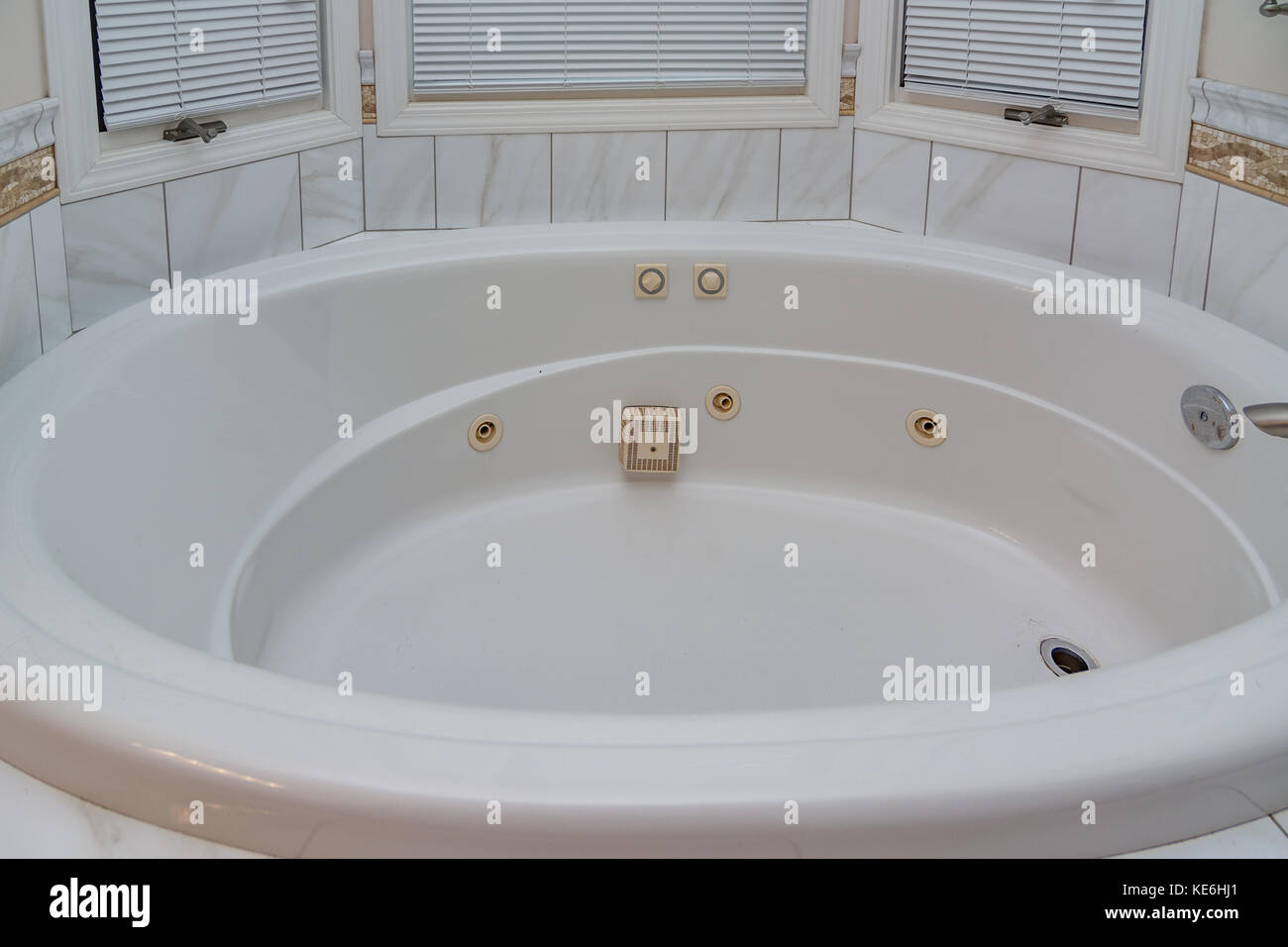 Bathroom interior of middle class American home in Kentucky USA Stock ...