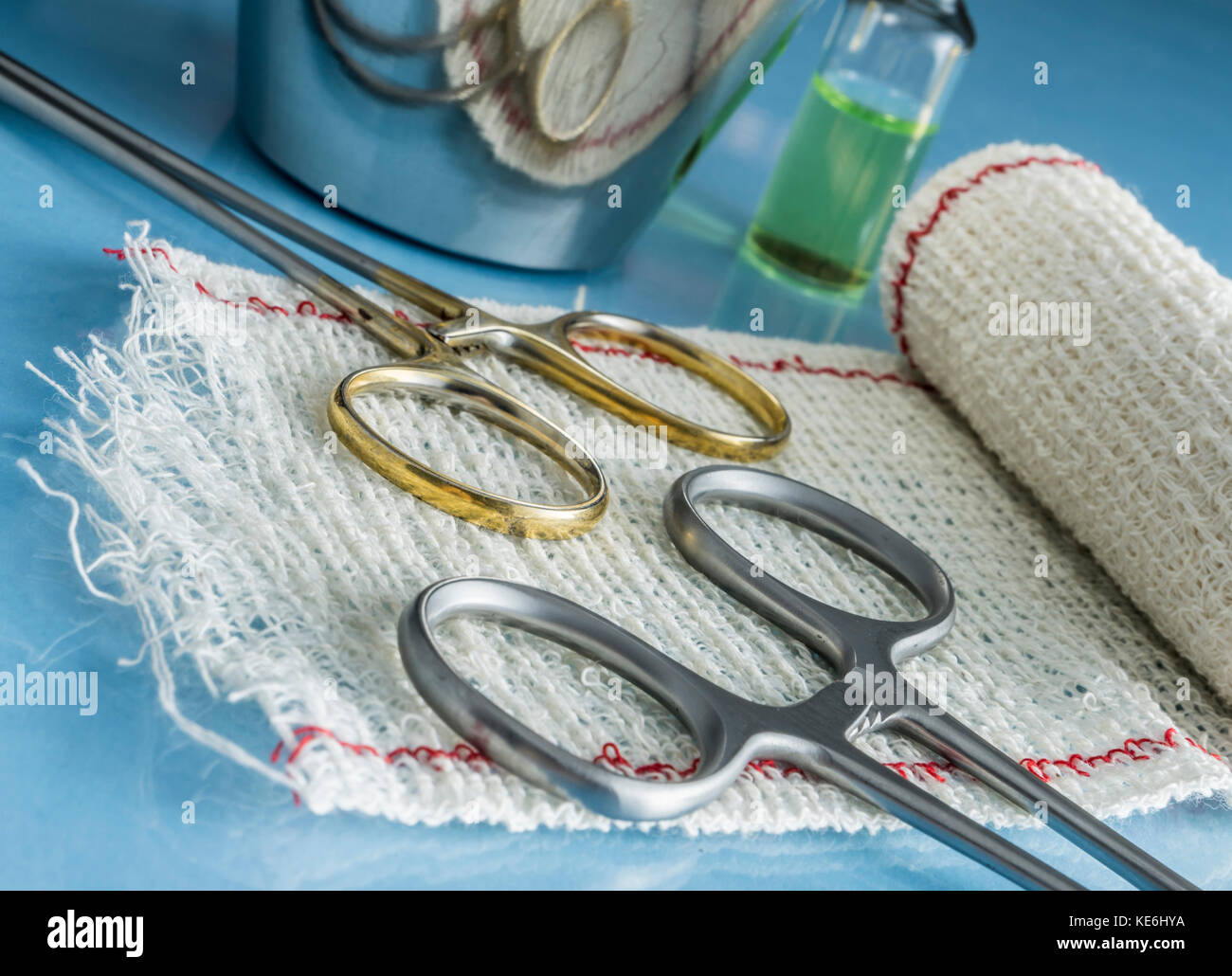 Instrumental surgical in operating room, conceptual image Stock Photo ...