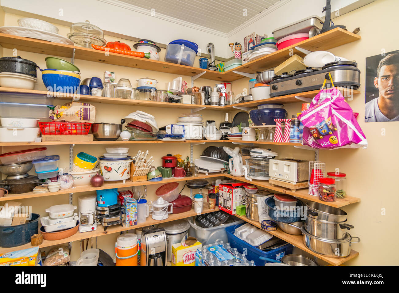 Interior of middle class American home in Kentucky USA Stock Photo - Alamy