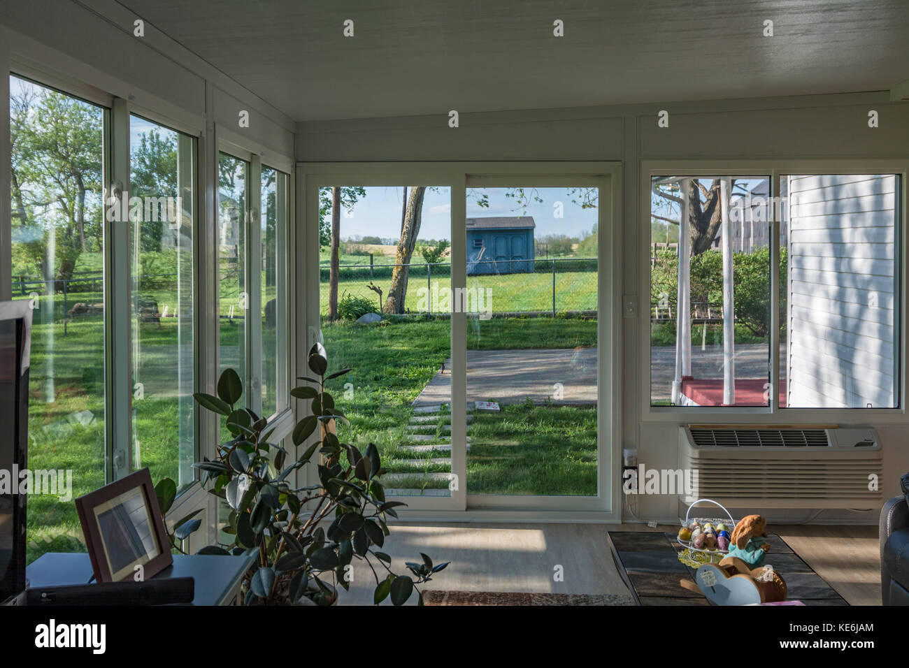Sunroom house interior hi-res stock photography and images - Alamy