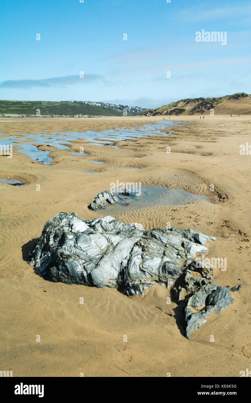 Crantock cornwall hi-res stock photography and images - Alamy