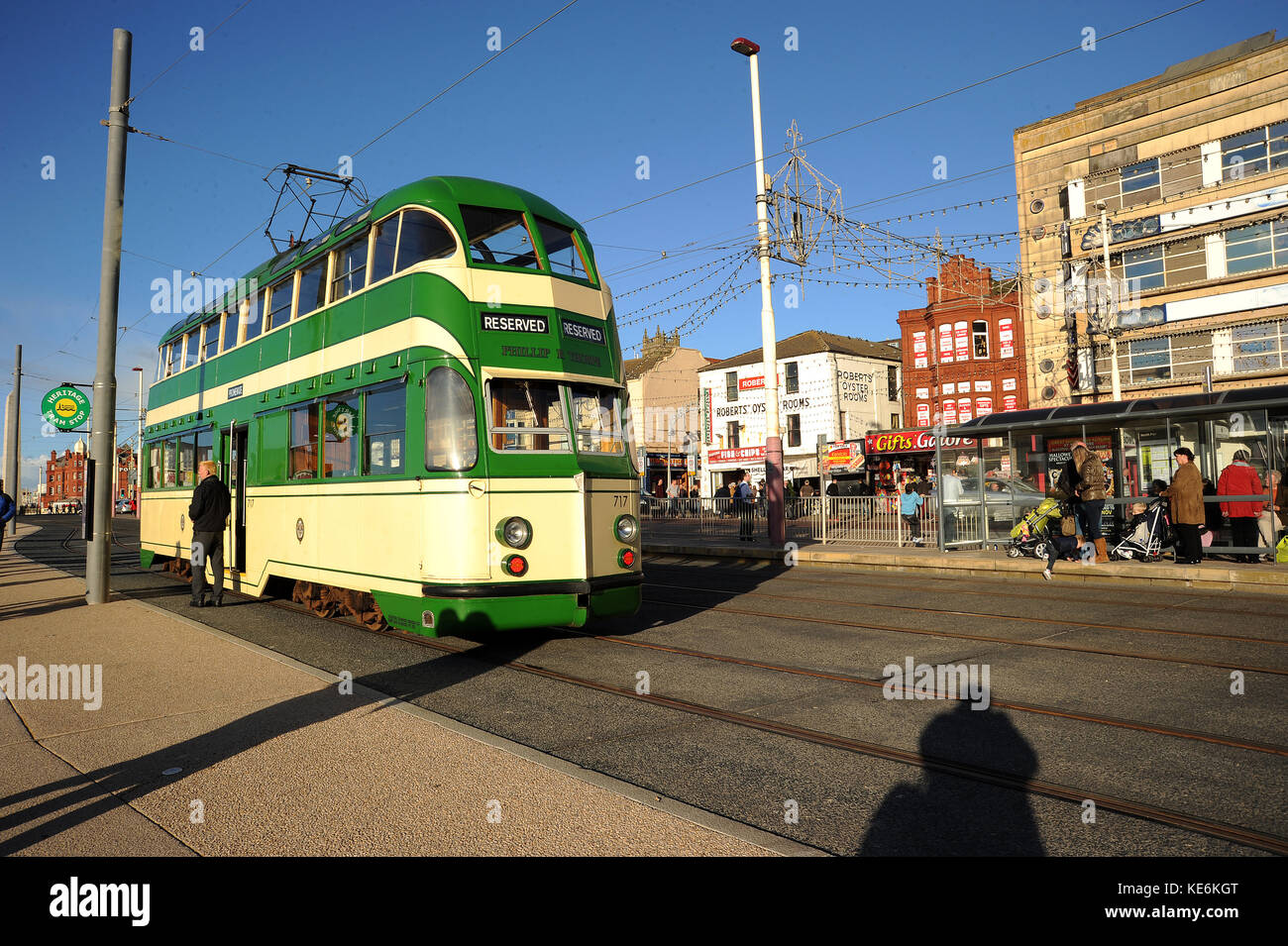 Balloon blackpool tram hi-res stock photography and images - Alamy