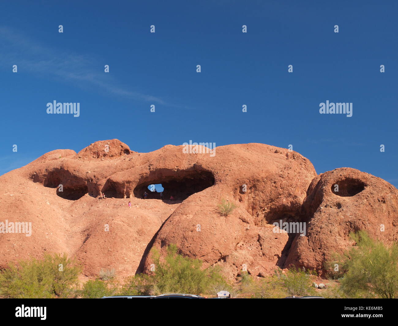 Typical sandstone rock formations typical to the American Southwest ...