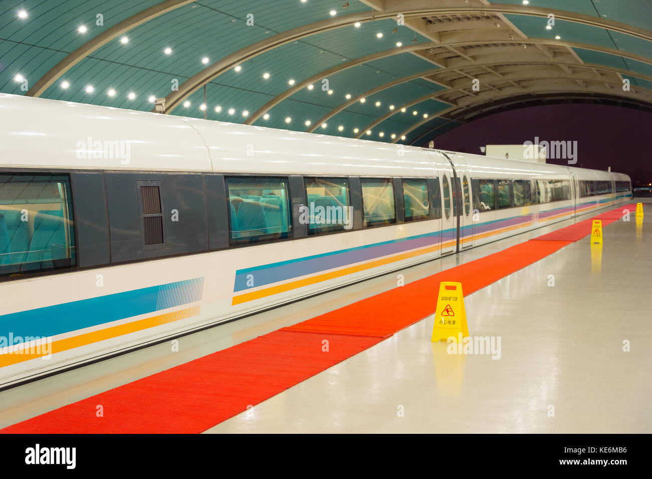 Maglev train magnetic levitation transport hi-res stock photography and ...