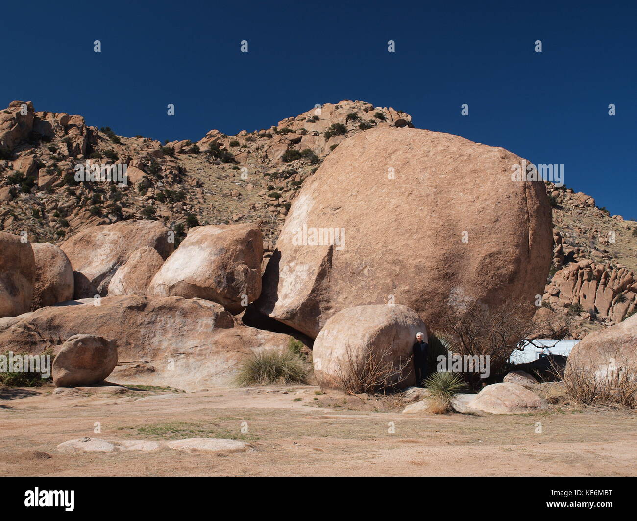 Typical sandstone rock formations typical to the American Southwest ...