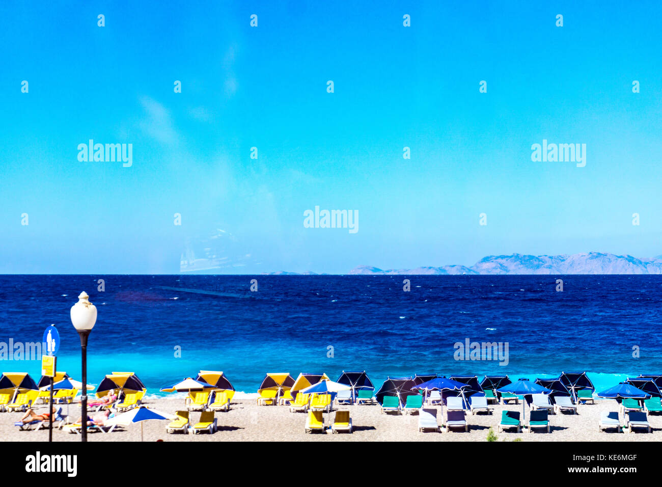 Scenes from Rhodes Greece Stock Photo - Alamy
