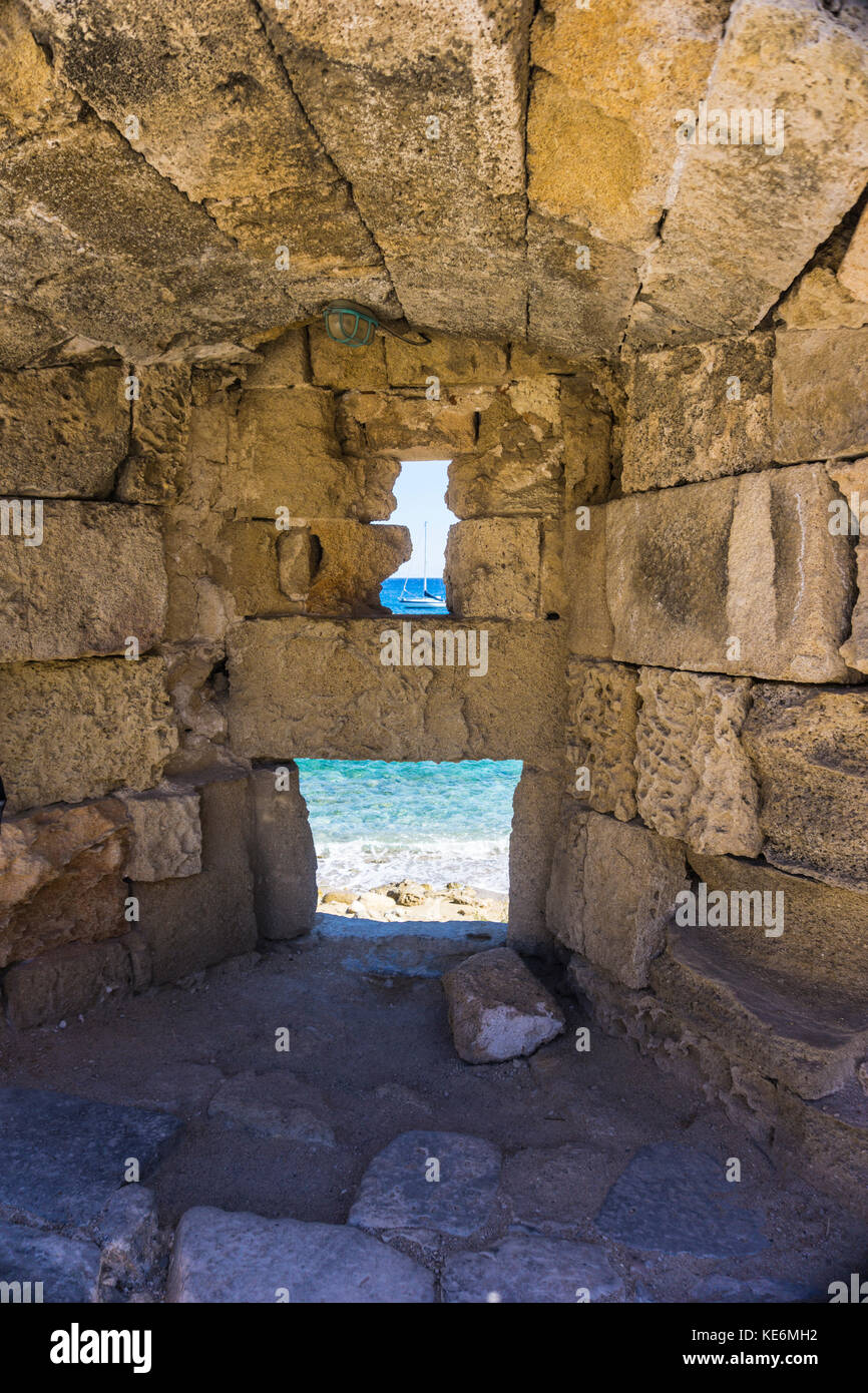 Scenes from Rhodes Greece Stock Photo - Alamy