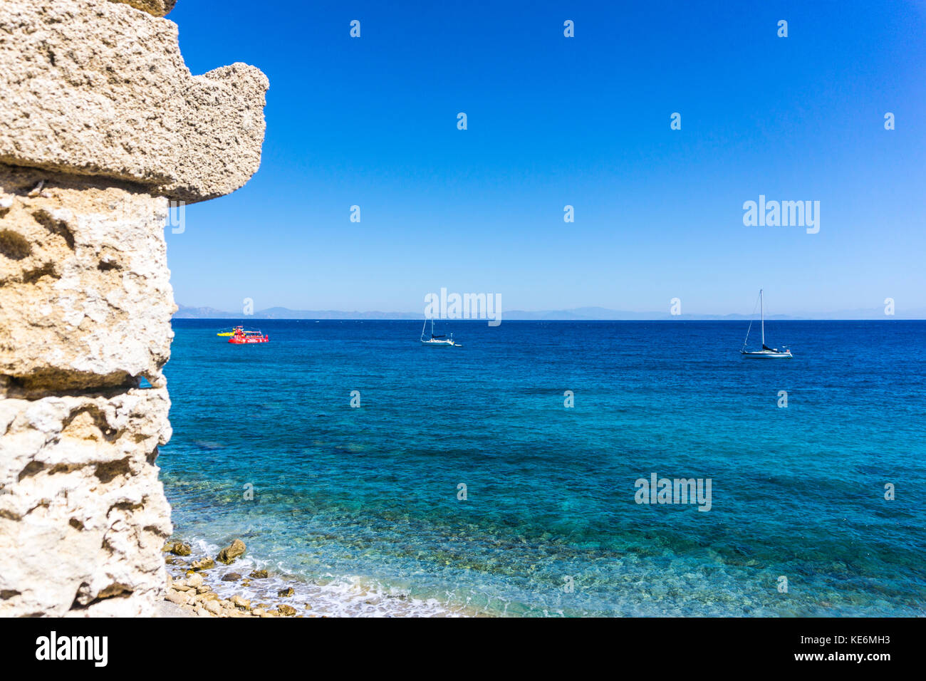 Scenes from Rhodes Greece Stock Photo - Alamy