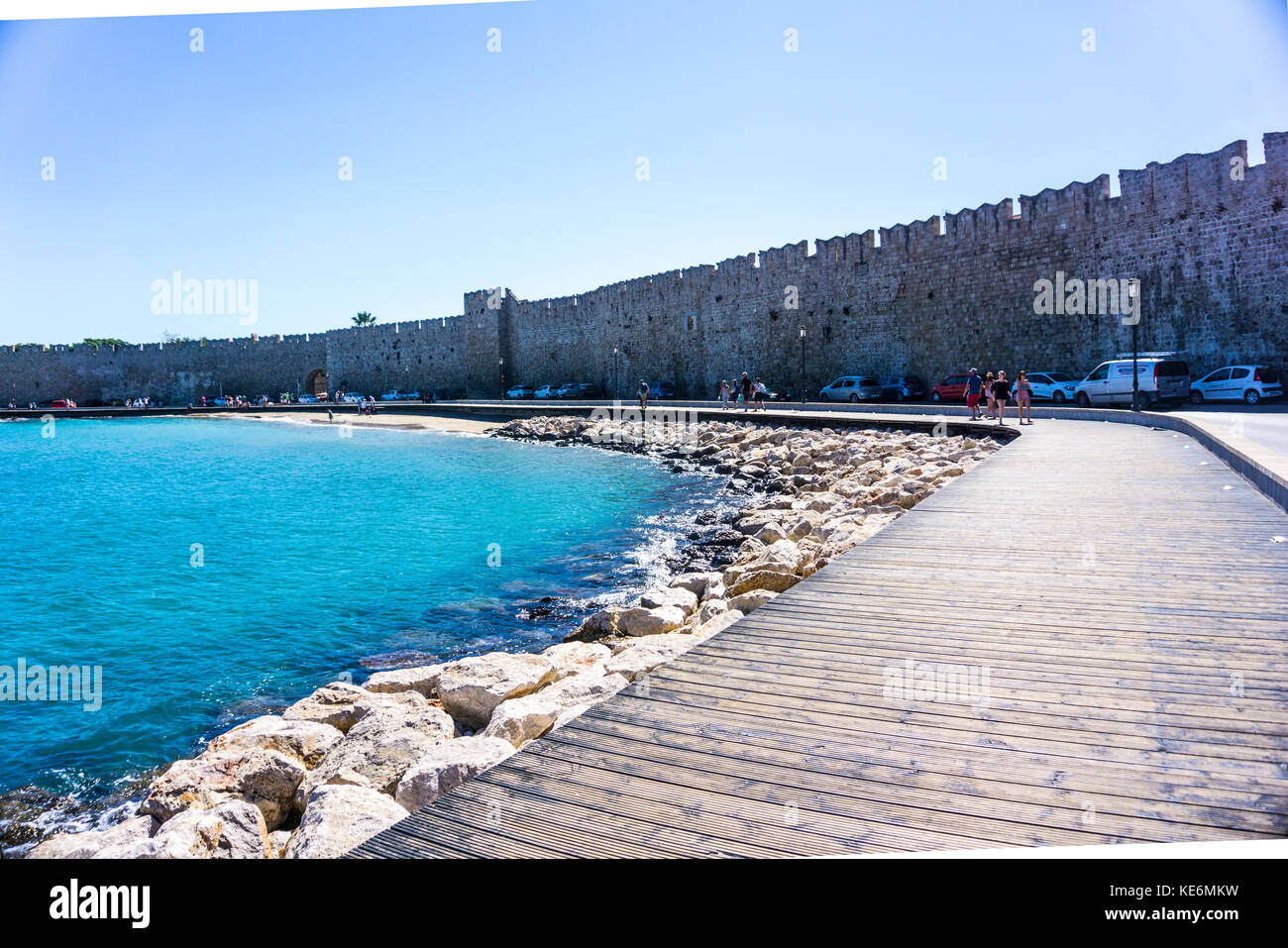 Scenes from Rhodes Greece Stock Photo - Alamy