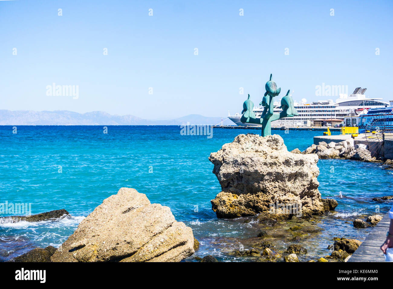 Scenes from Rhodes Greece Stock Photo - Alamy