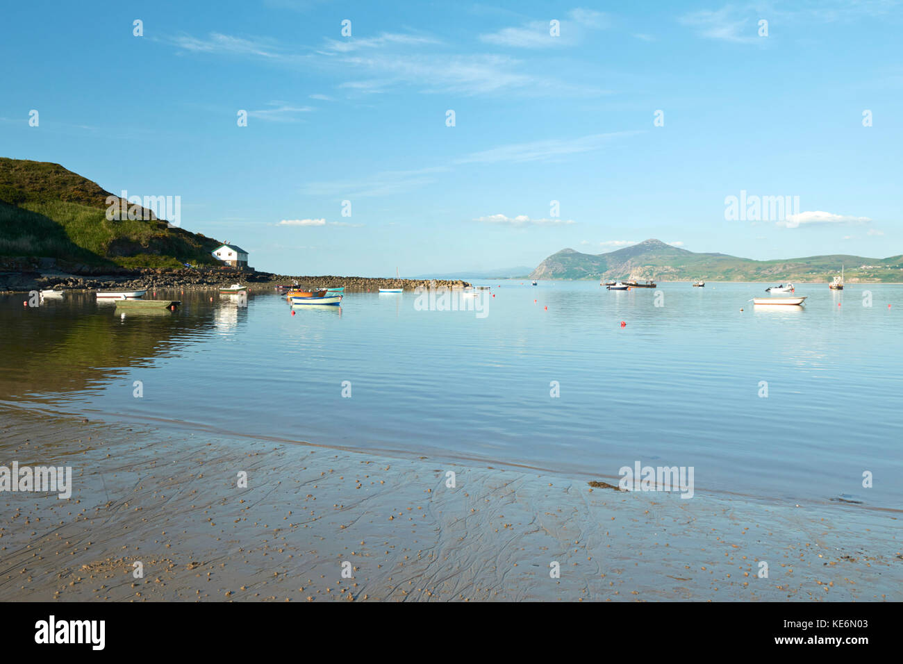 Porth Dinllaen - Morfa Nefyn - Wales, UK Stock Photo - Alamy