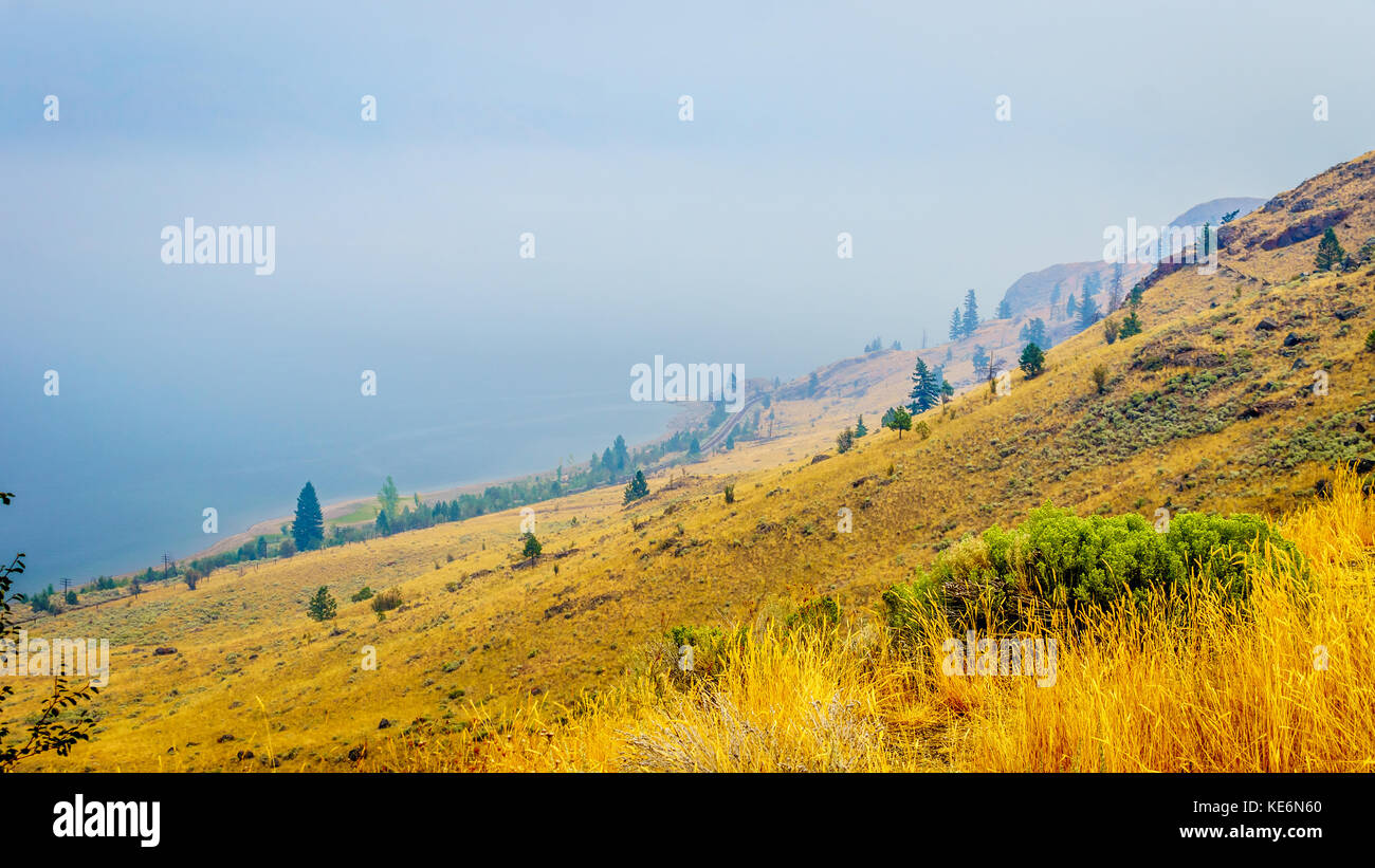 Wildfire smoke british columbia hi-res stock photography and images - Alamy