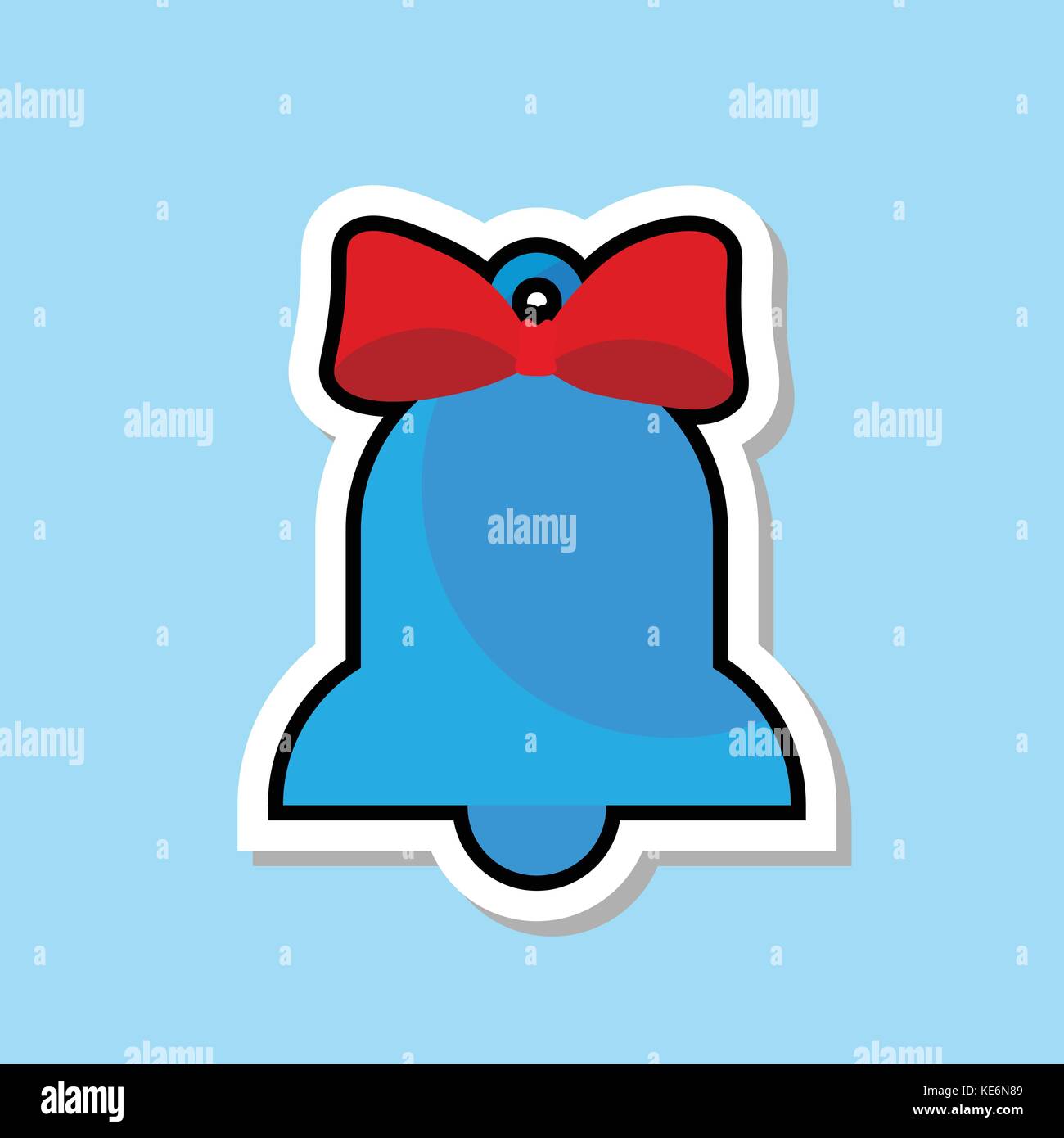 Cartoon bell Stock Vector Images - Alamy