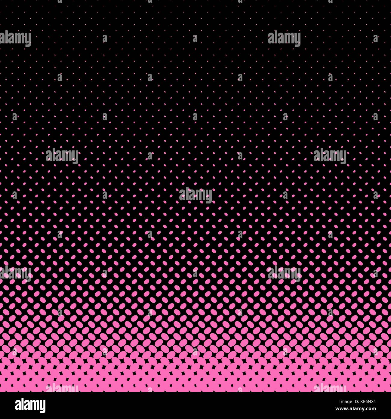 Geometrical halftone ellipse pattern background - vector graphic from pink diagonal elliptical ...