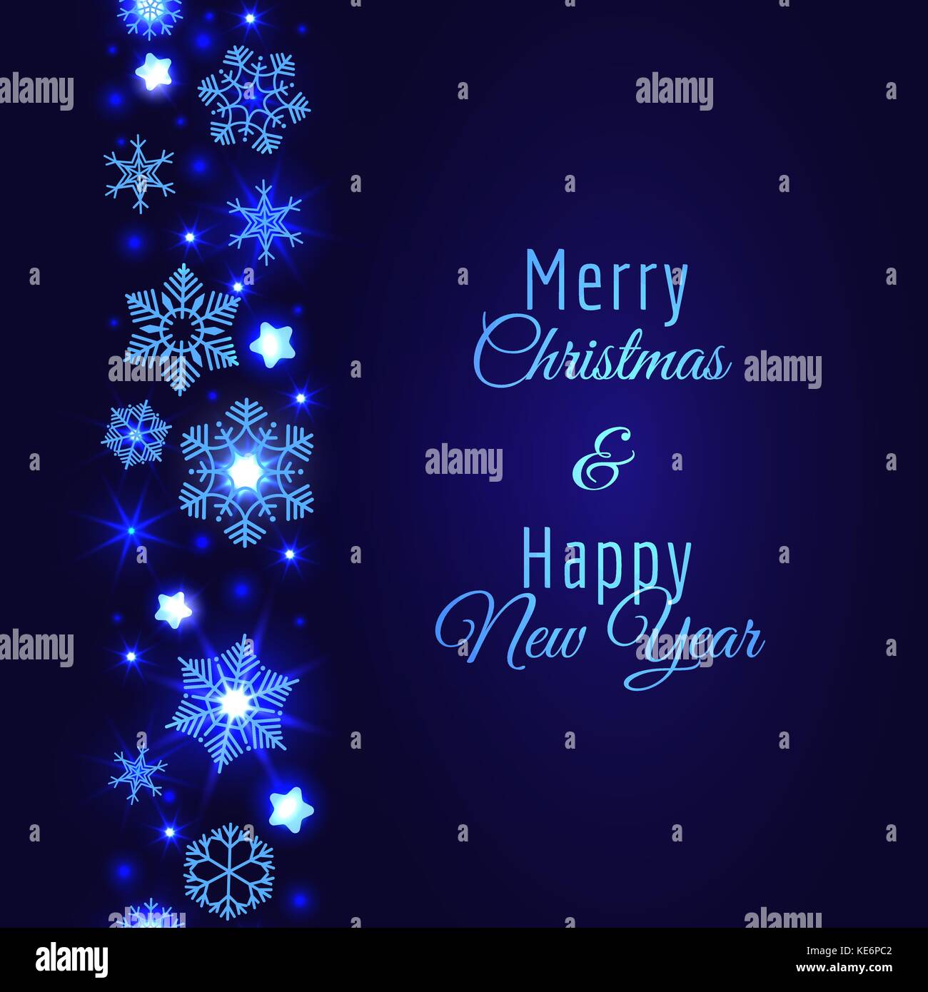 Graphic greeting christmas card Stock Vector Images - Alamy