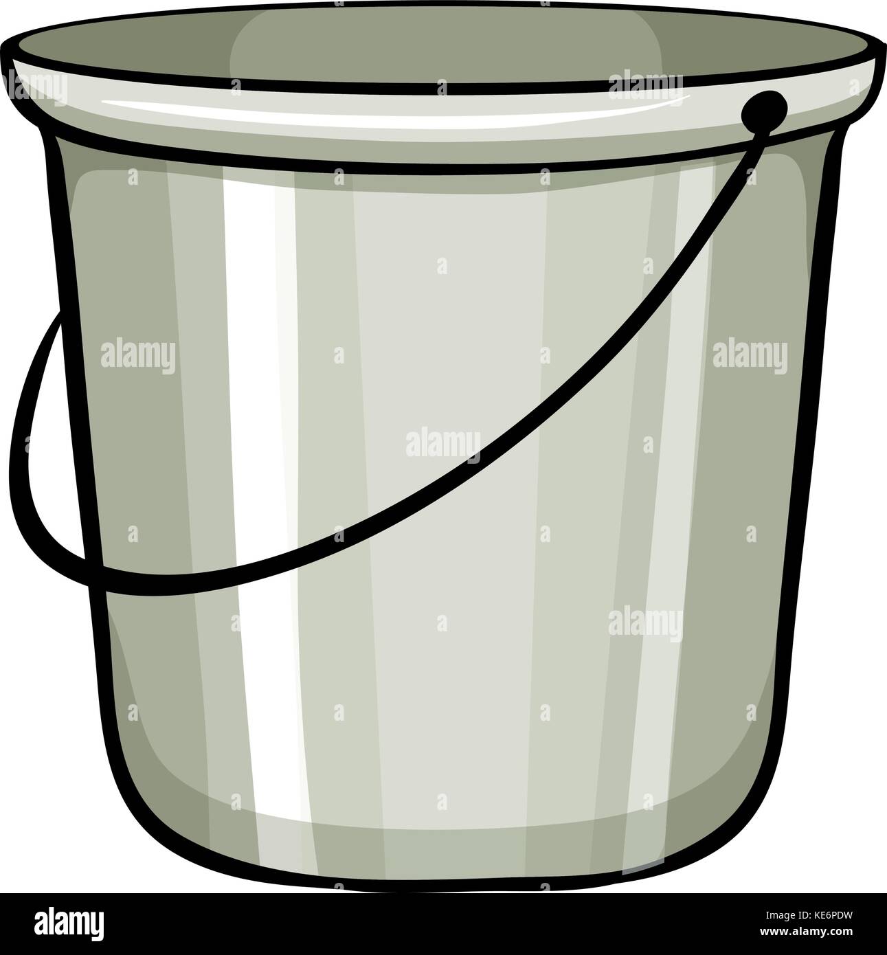 No bucket Stock Vector Images - Alamy