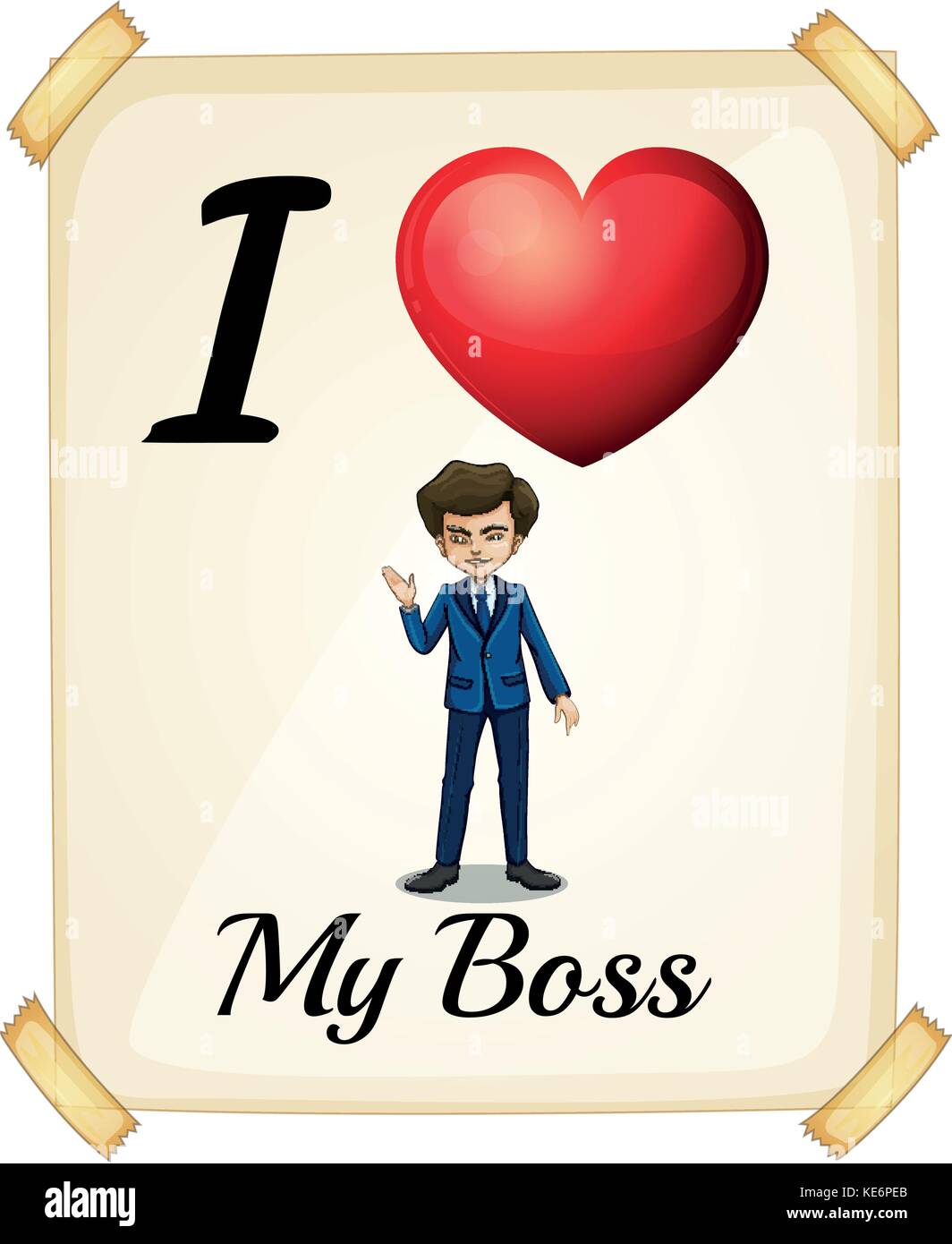 I love you man poster Cut Out Stock Images & Pictures - Alamy