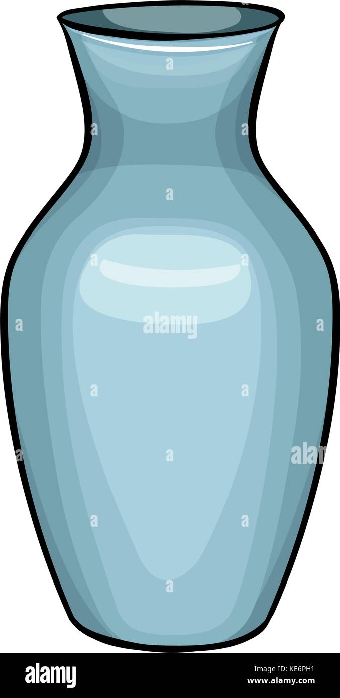 Handmade ceramic vase clay Stock Vector Images - Alamy