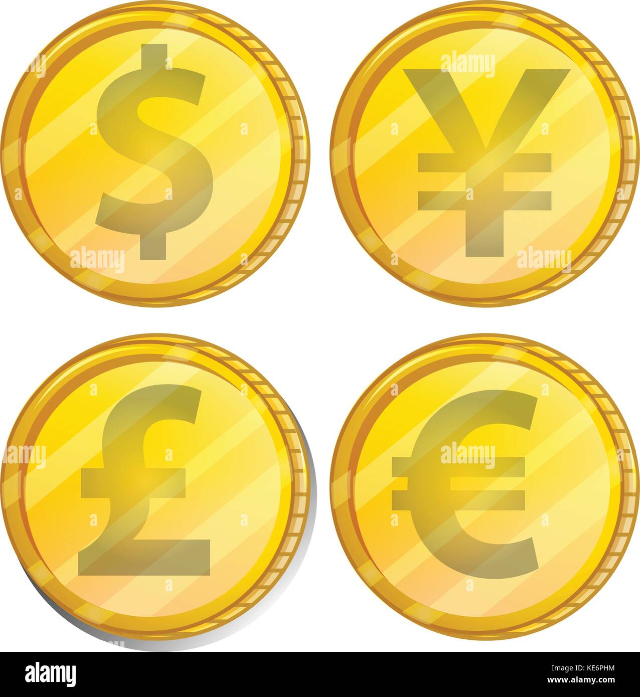 Illustration of different currency Stock Vector Image & Art - Alamy