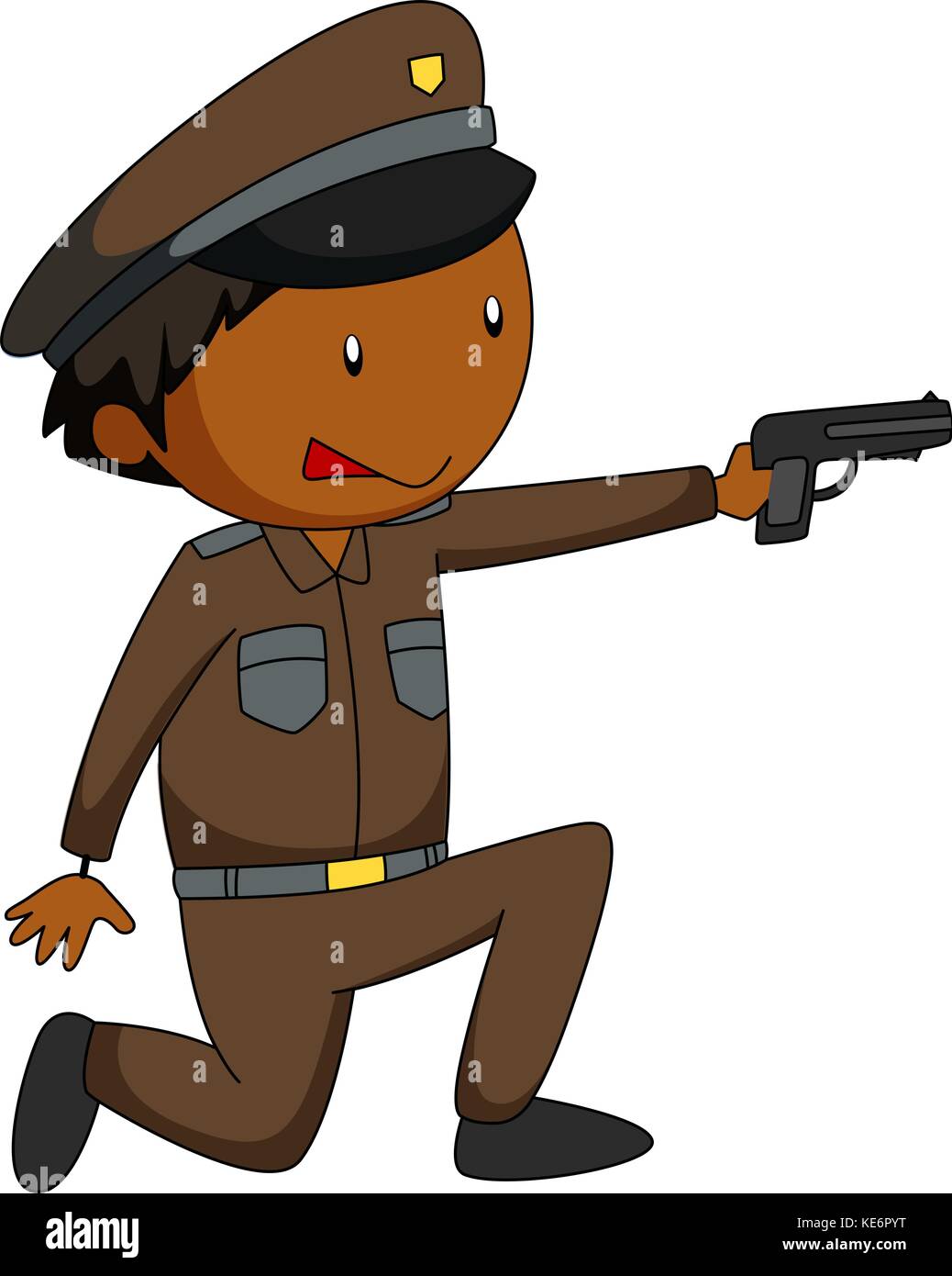 Up gun Stock Vector Images - Alamy