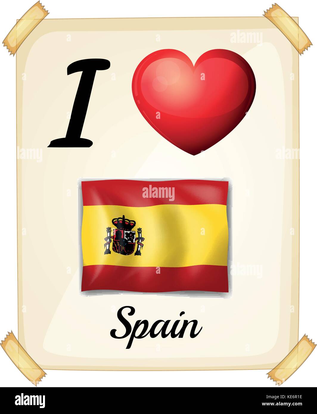 Spain clipart Cut Out Stock Images & Pictures - Alamy