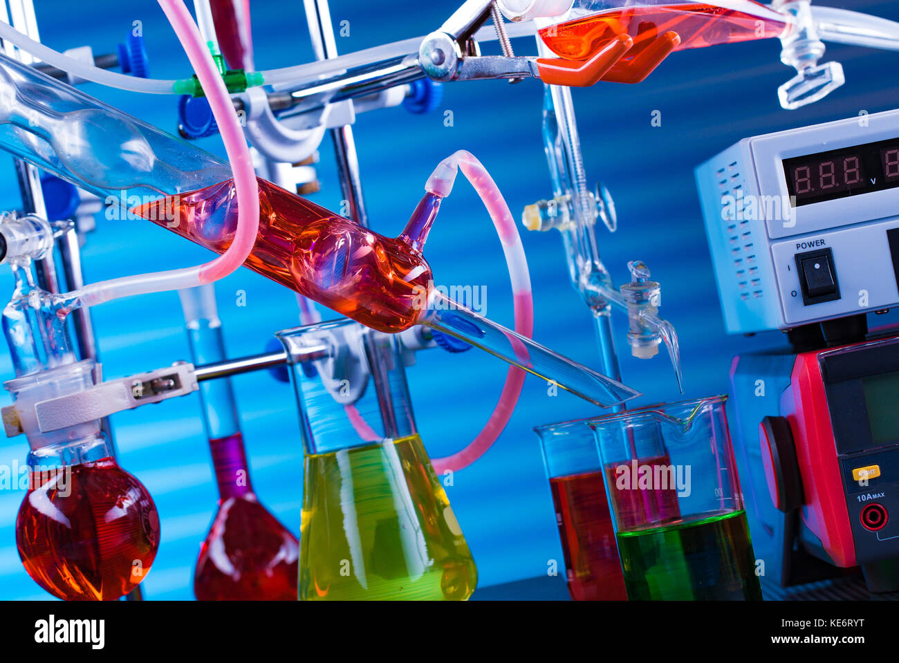 Instruments in the laboratory of physical chemistry Stock Photo - Alamy