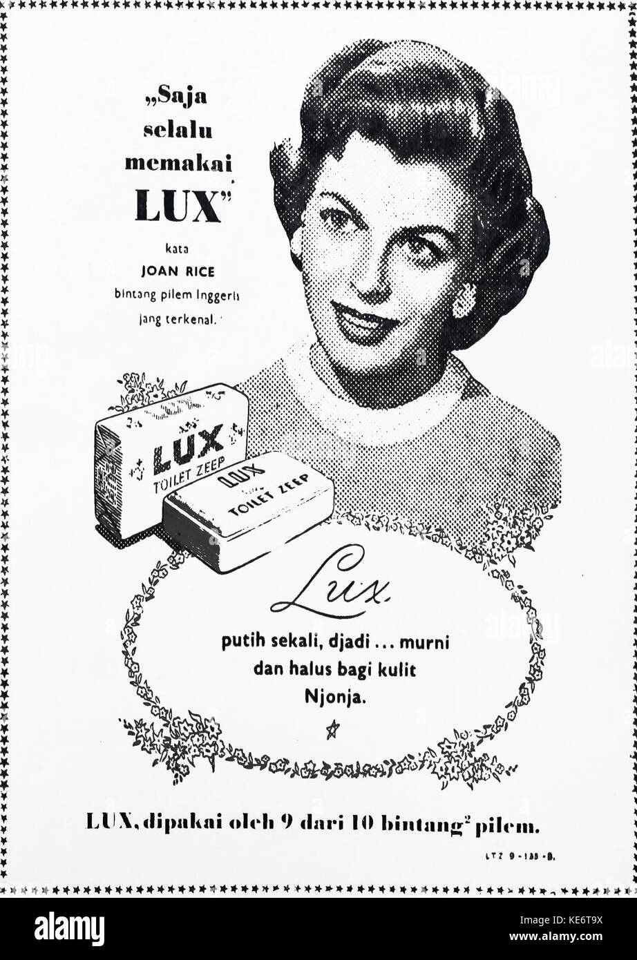 Lux ad hi-res stock photography and images - Alamy