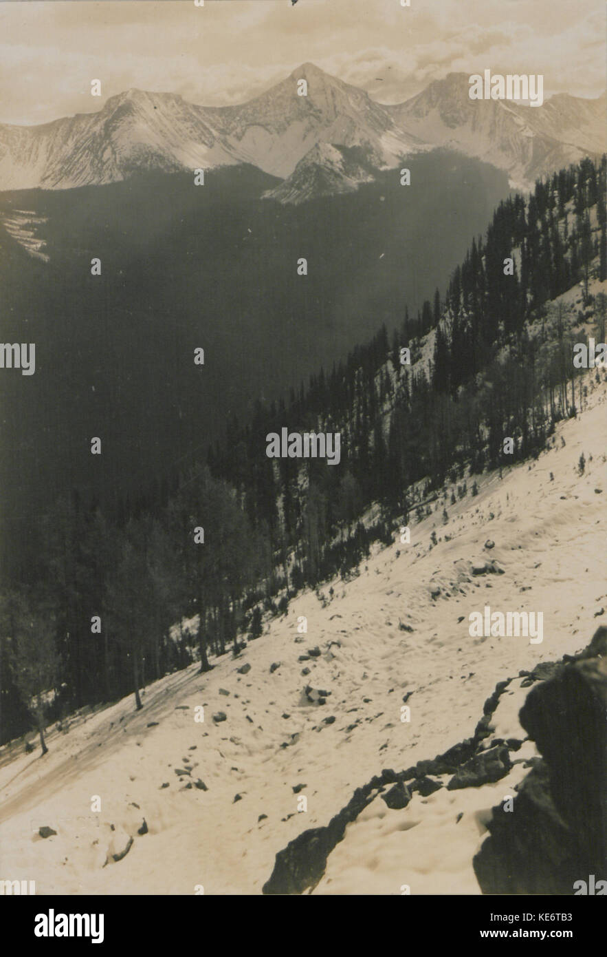 The Silent Pass (HS85 10 20119 Stock Photo - Alamy