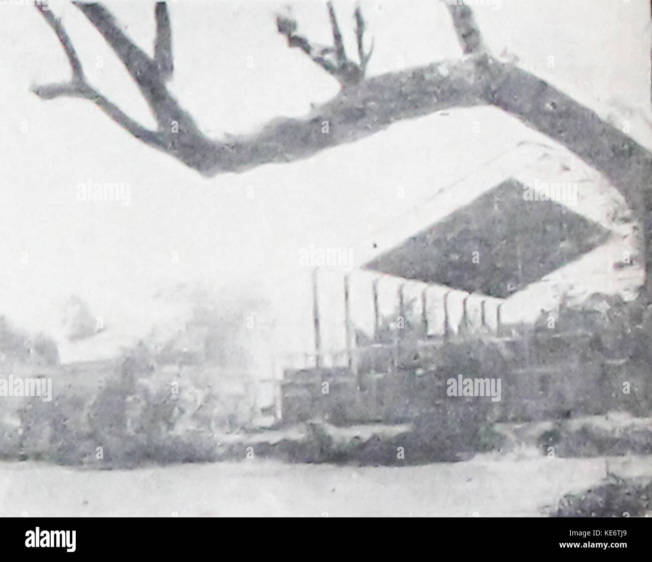 Persari Studio under construction Dunia Film 1 Jun 1954 p17 Stock Photo ...