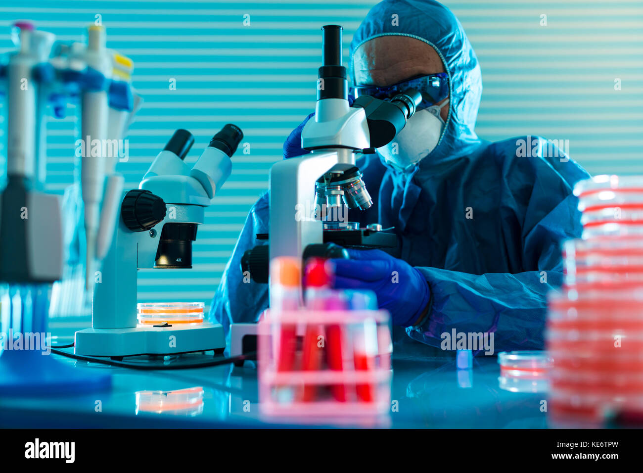 Research Of dangerous viruses in the laboratory. Prevention of a ...